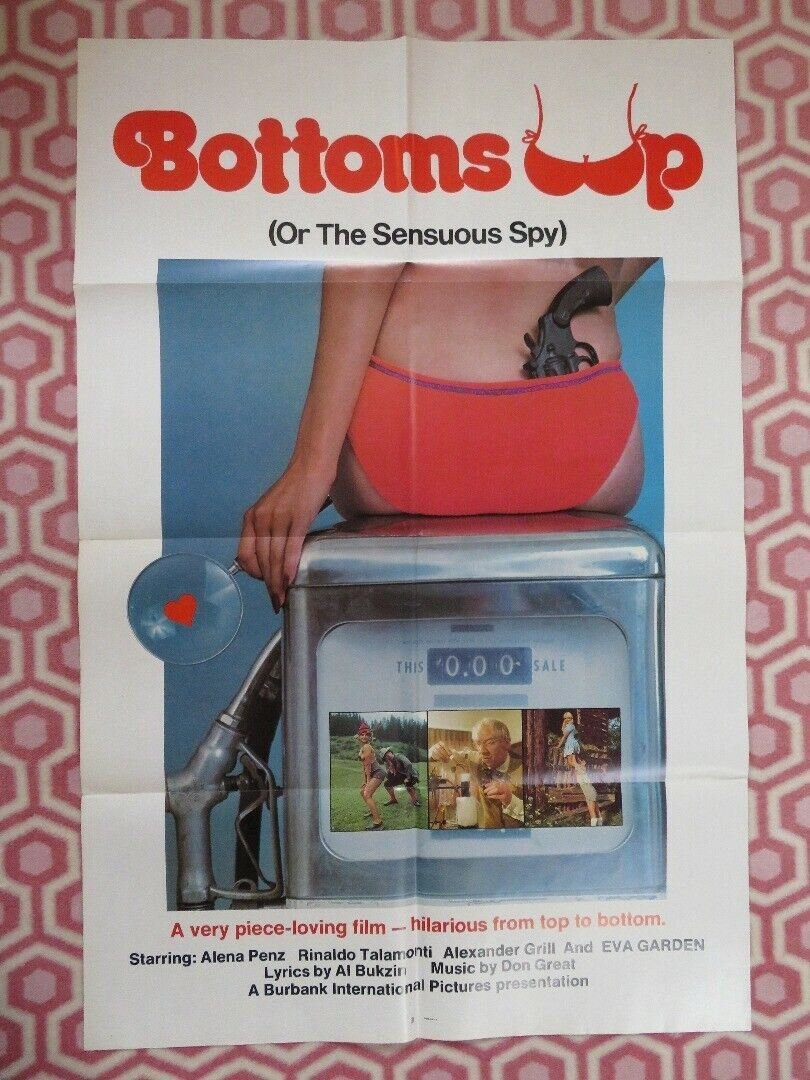 BOTTOMS UP US ONE SHEET POSTER ALENA PENZ RINALDO TALAMONTI 1974 – Rendezvous Cinema