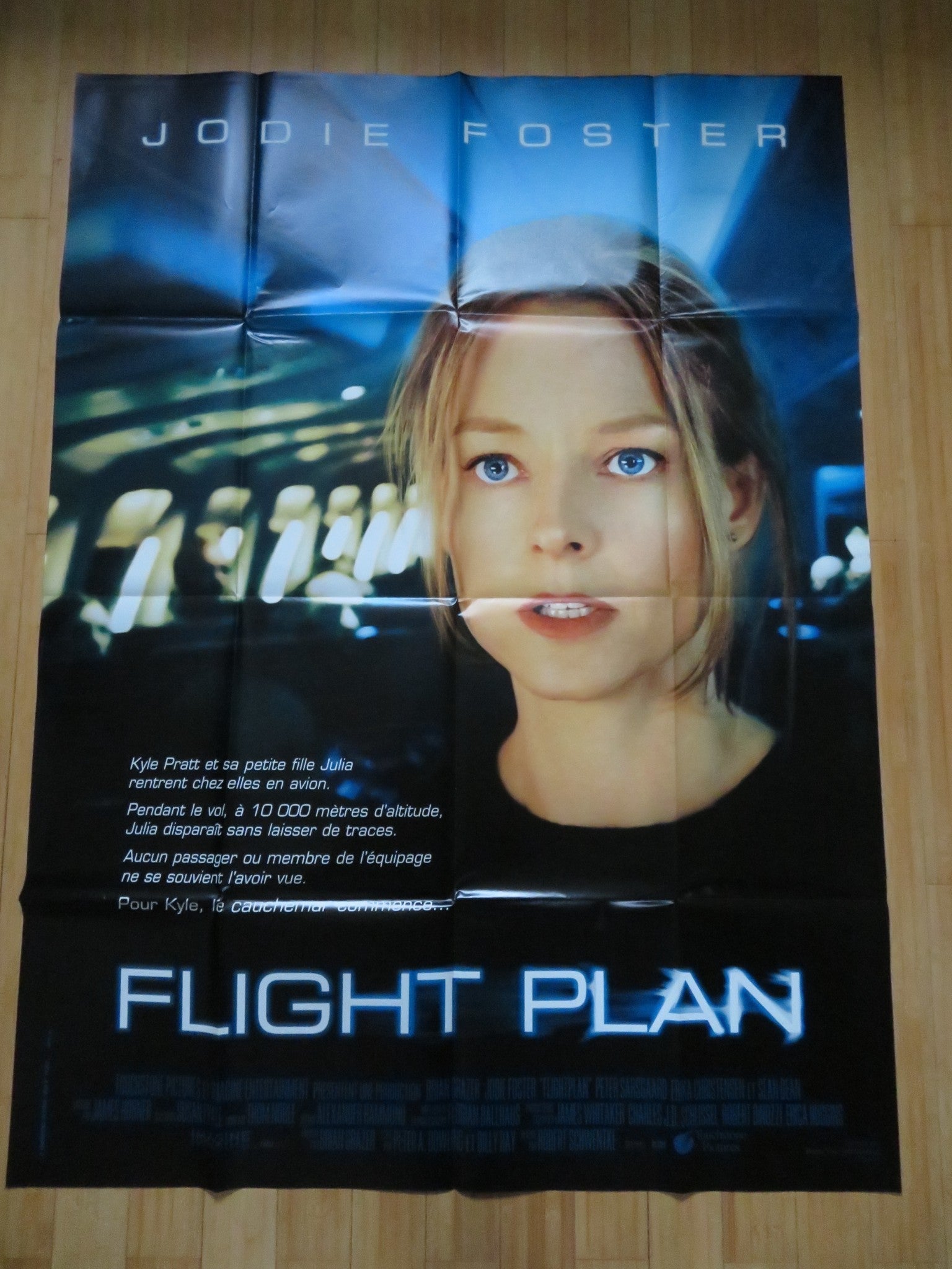 FLIGHTPLAN FRENCH GRANDE POSTER JODIE FOSTER PETER SARSGAARD 2005 – Rendezvous Cinema