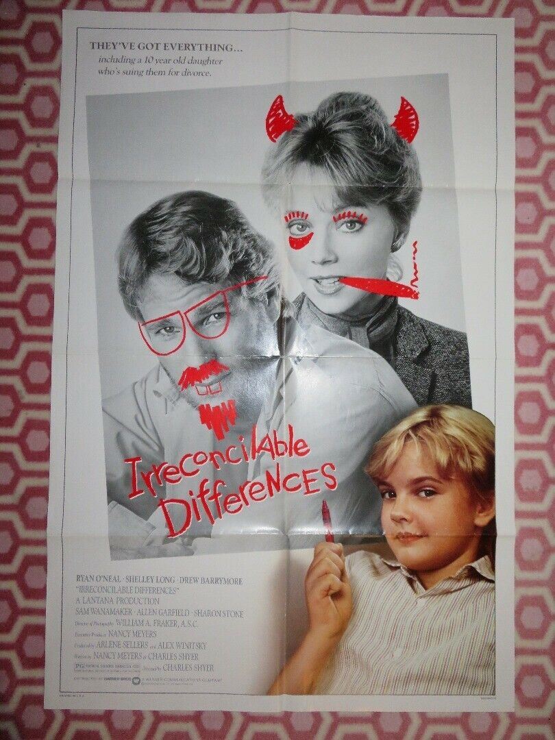IRRECONCILABLE DIFFERENCES ONE SHEET POSTER DREW BARRYMORE 1984 – Rendezvous Cinema