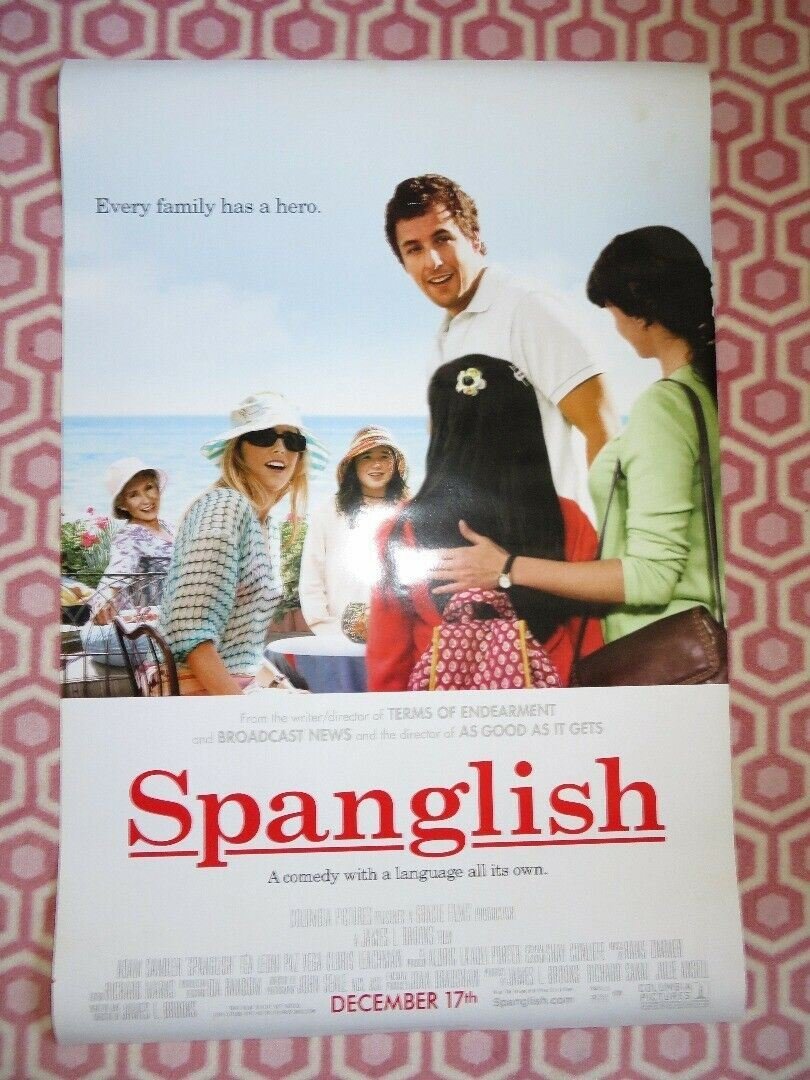 SPANGLISH US ROLLED POSTER ADAM SANDLER TEA LEONI 2004 – Rendezvous Cinema