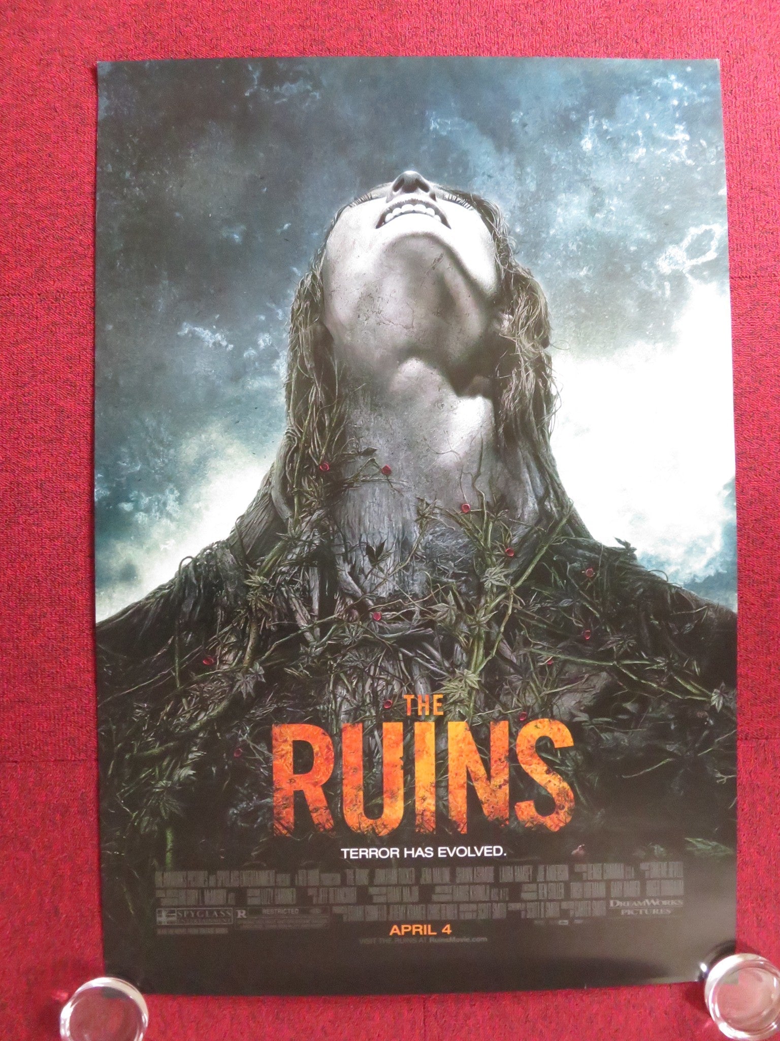 THE RUINS US ONE SHEET ROLLED POSTER JOHNATHAN TUCKER JENA MALONE 2008 – Rendezvous Cinema