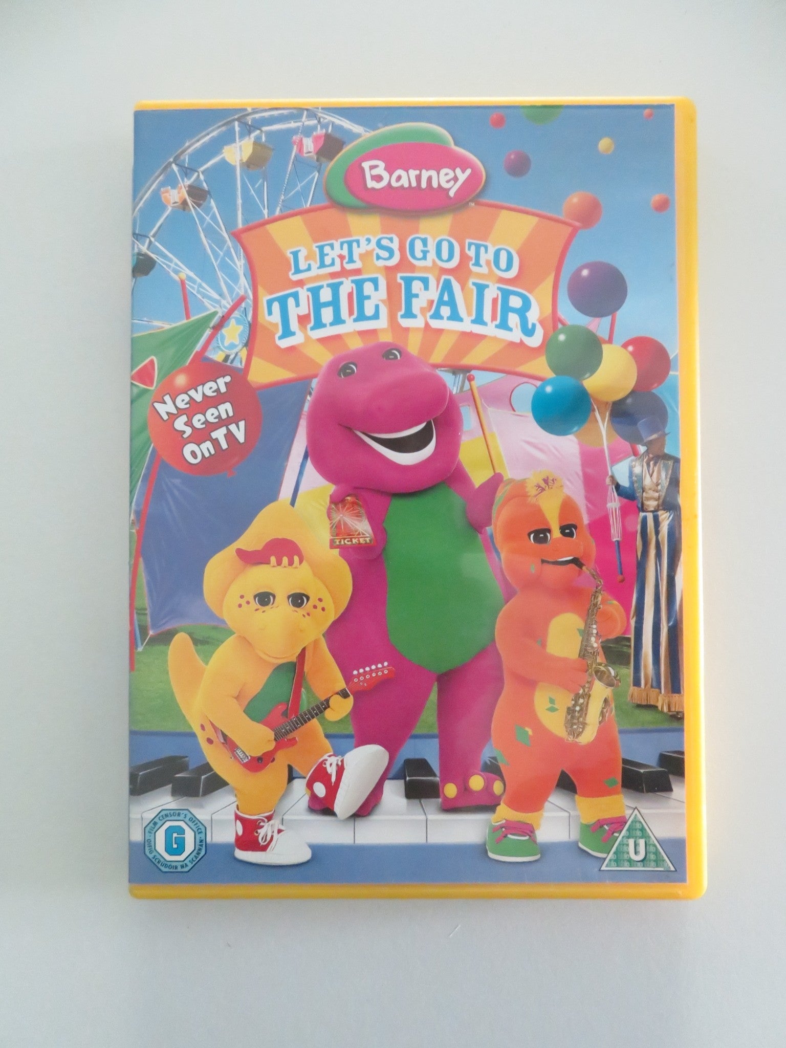 BARNEY LET'S GO TO THE FAIR (DVD) 2007 REGION 2 – Rendezvous Cinema