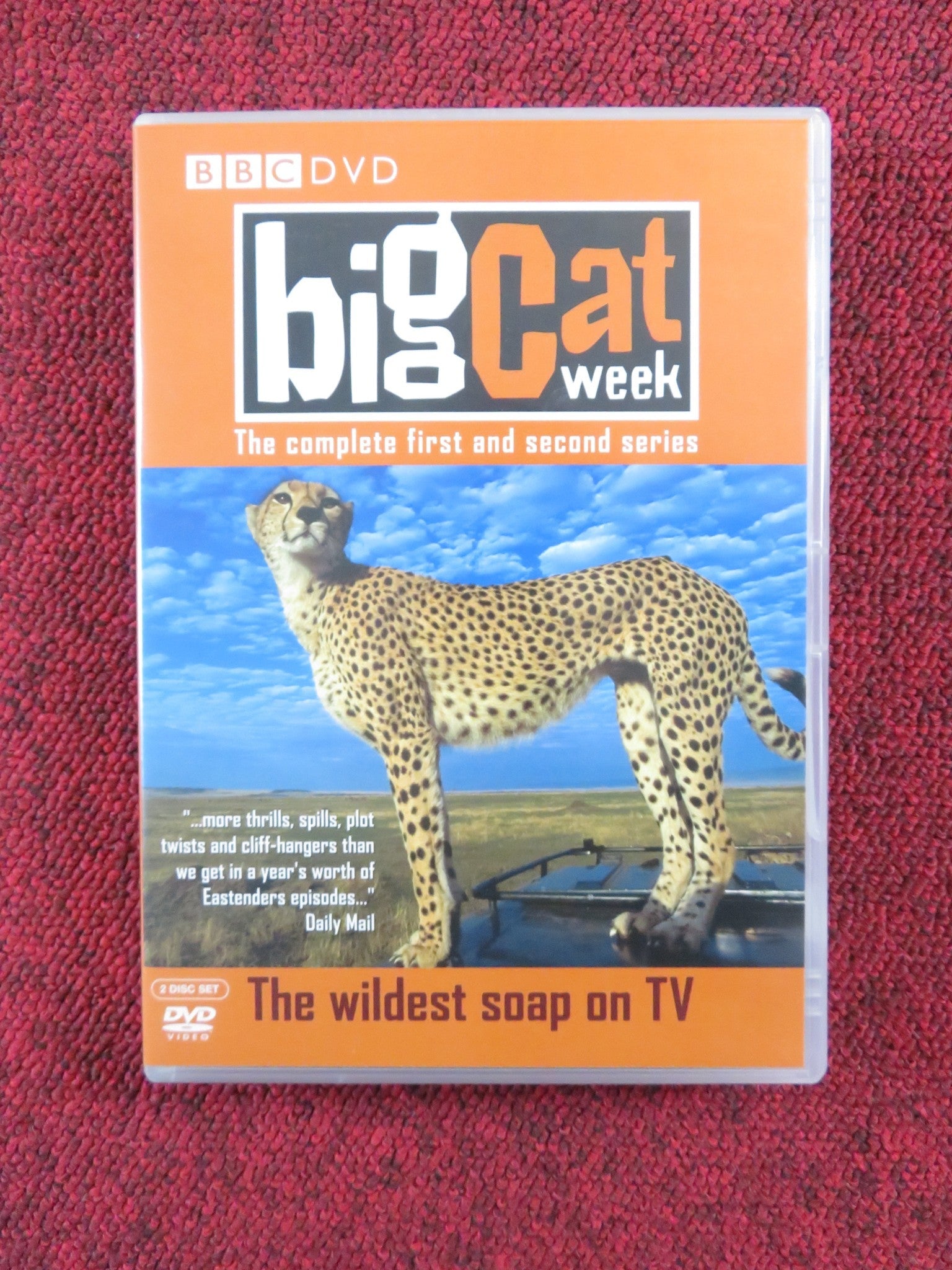 BBC BIG CAT WEEK (DVD) SIMON KING SABA DOUGLAS-HAMILTON 2004 REGION 2 ...