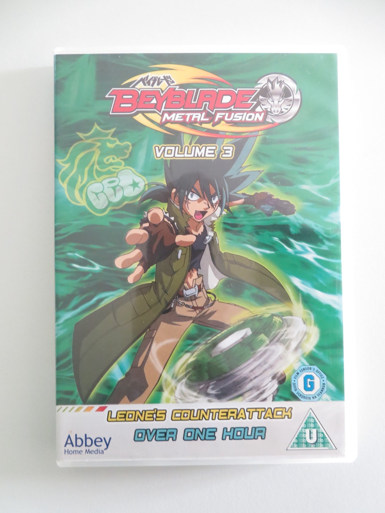 BEYBLADE METAL FUSION VOLUME 3 (DVD) ROB TINKLER JASON DELINE 2012 REG ...