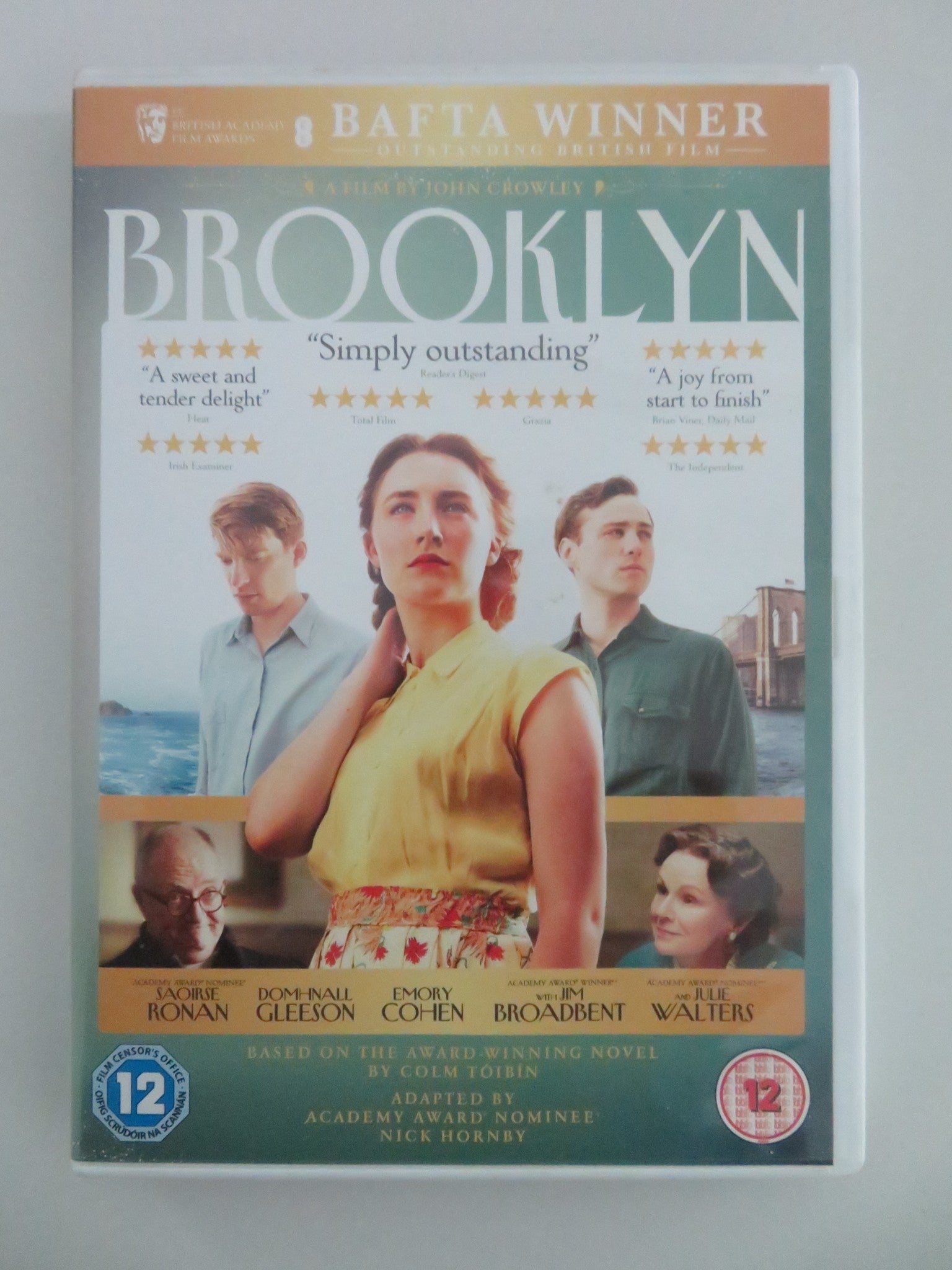 BROOKLYN (DVD) SAOIRSE RONAN JULIE WALTERS 2015 REGION 2 – Rendezvous ...