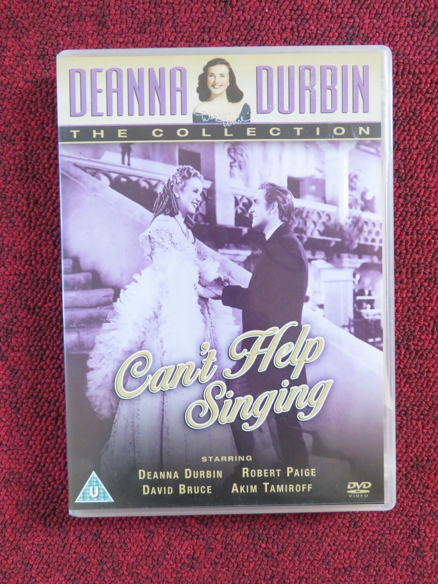 CAN'T HELP SINGING (DVD) DEANNA DURBIN ROBERT PAIGE 1944 REGION 2 ...