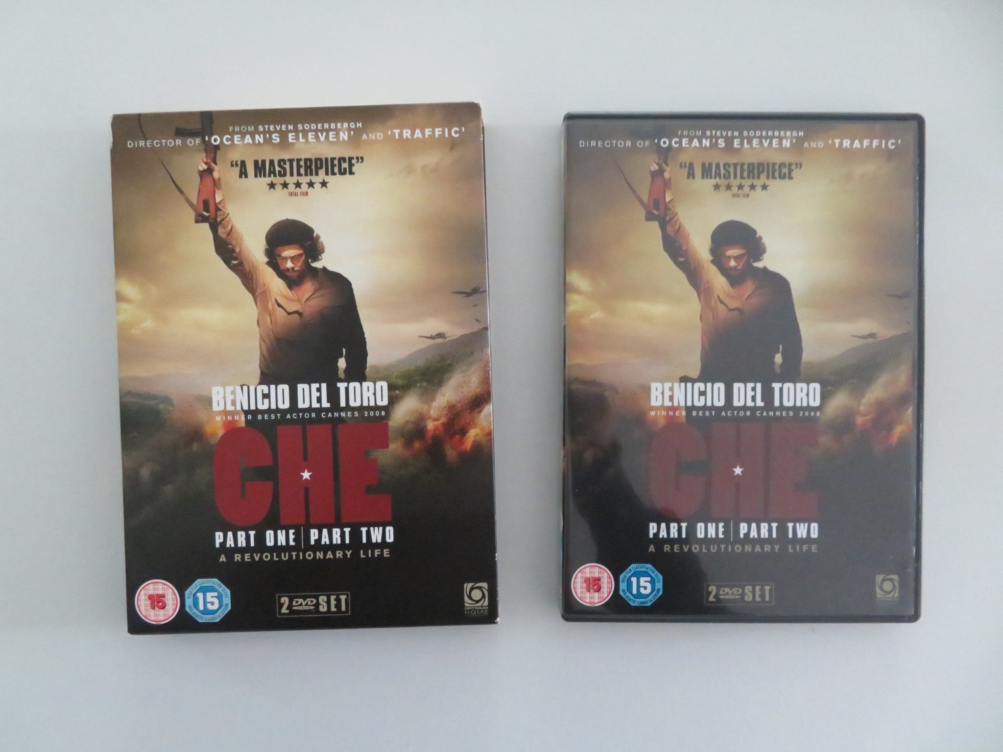 CHE PART ONE AND PART TWO (DVD) BENICIO DEL TORO JULIA ORMOND REGION 2 ...