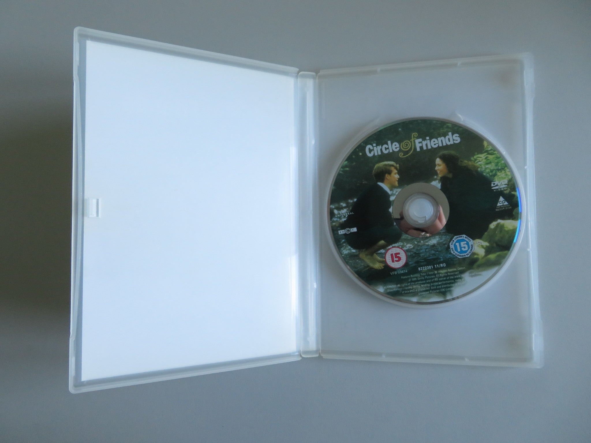 CIRCLE OF FRIENDS (DVD) CHRIS O'DONNELL MINNIE DRIVER 1995 REGION 2,4 ...