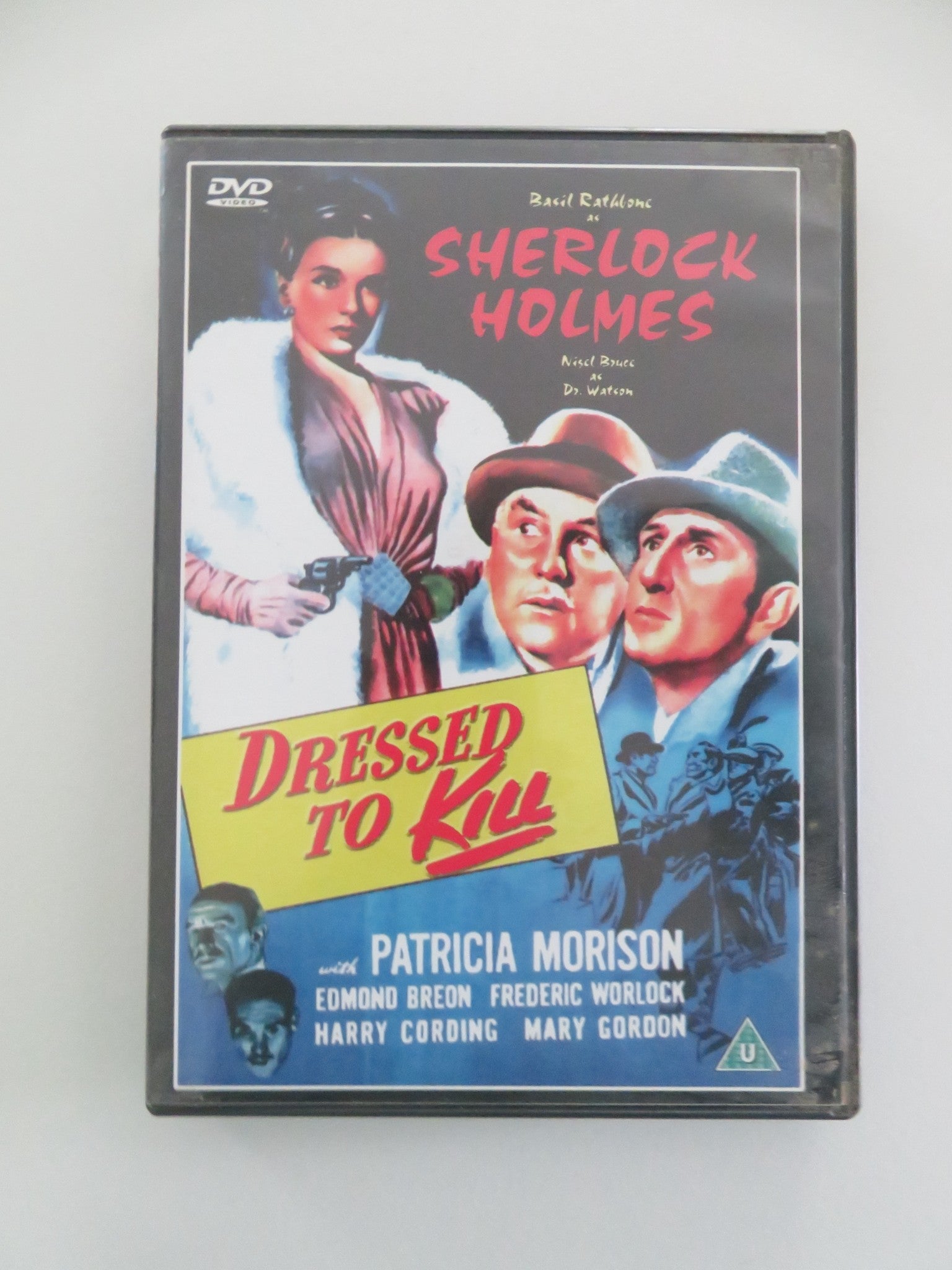 DRESSED TO KILL - B (DVD) SHERLOCK HOLMES NIGEL BRUCE 1946 REGION ALL ...