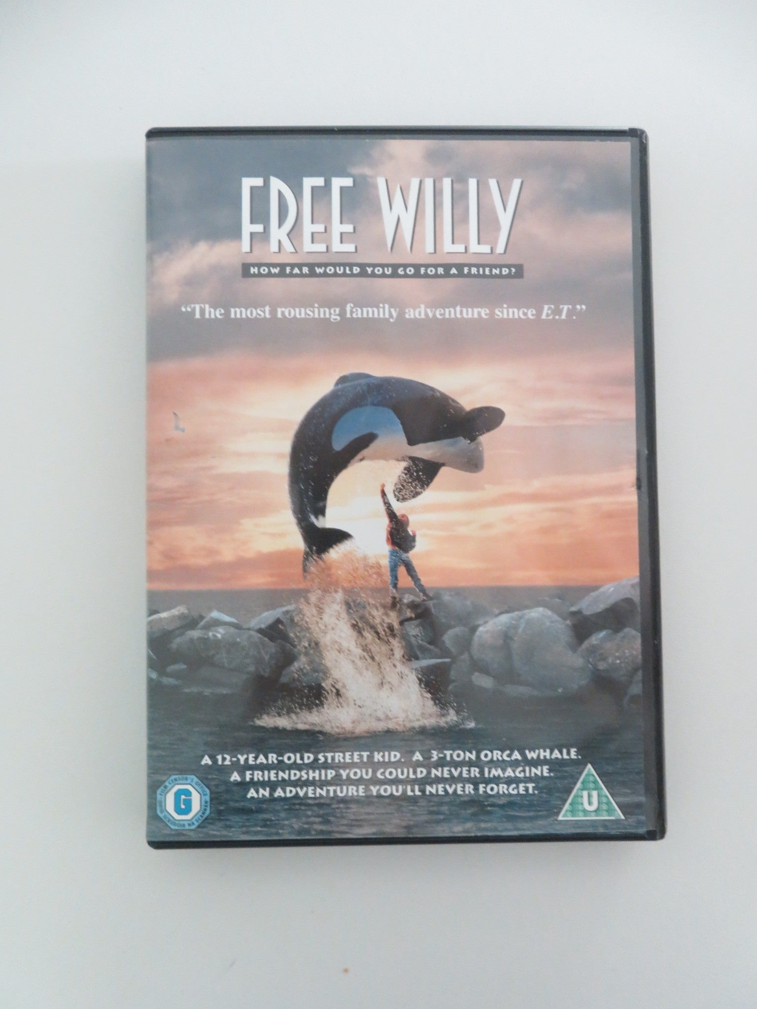 FREE WILLY (DVD) JASON JAMES RICHTER MICHAEL MADSEN 1993 REGION 2 ...