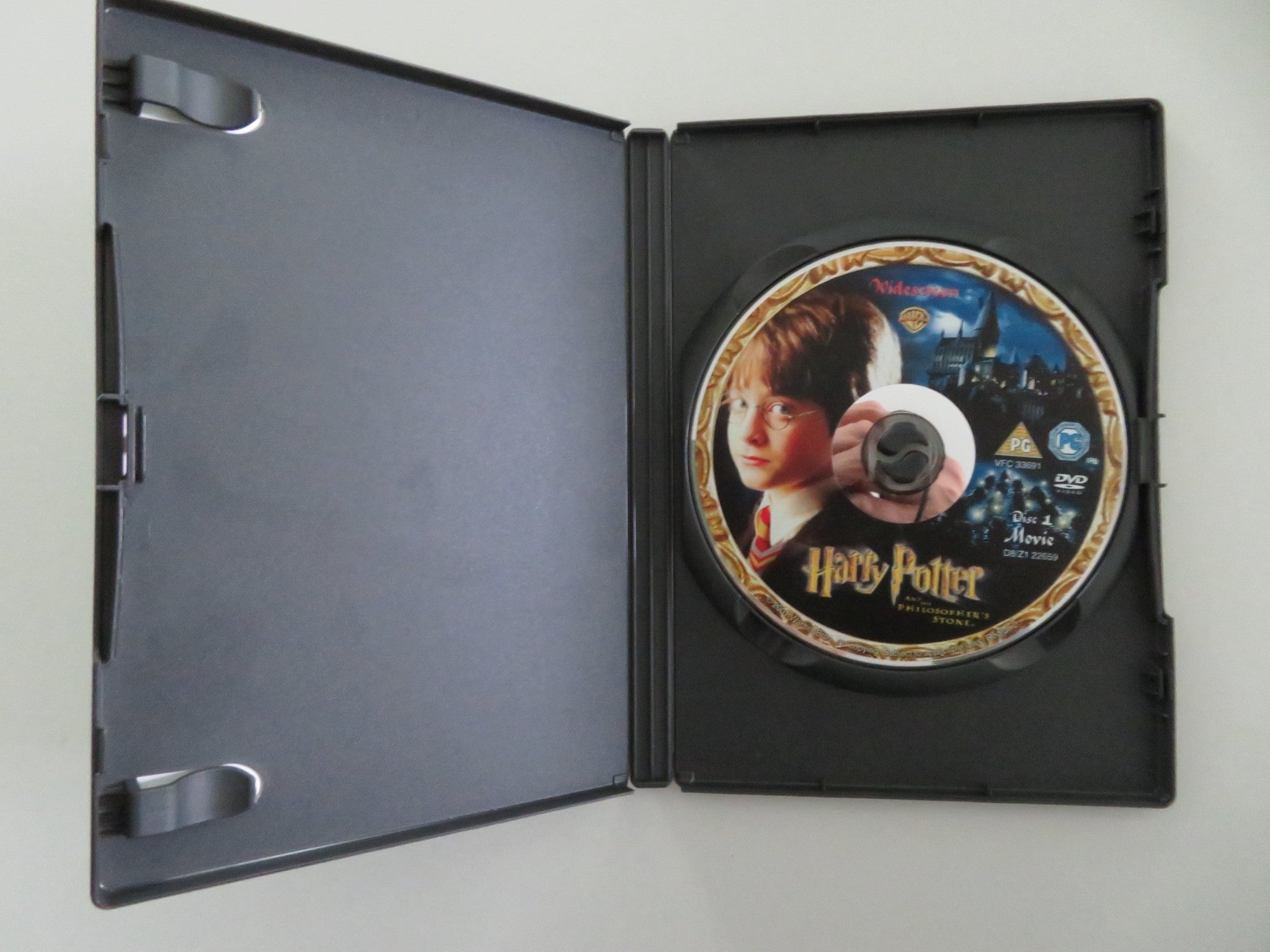 HARRY POTTER AND THE PHILOSOPHER'S STONE (DVD) DANIEL RADCLIFFE 2001 R ...