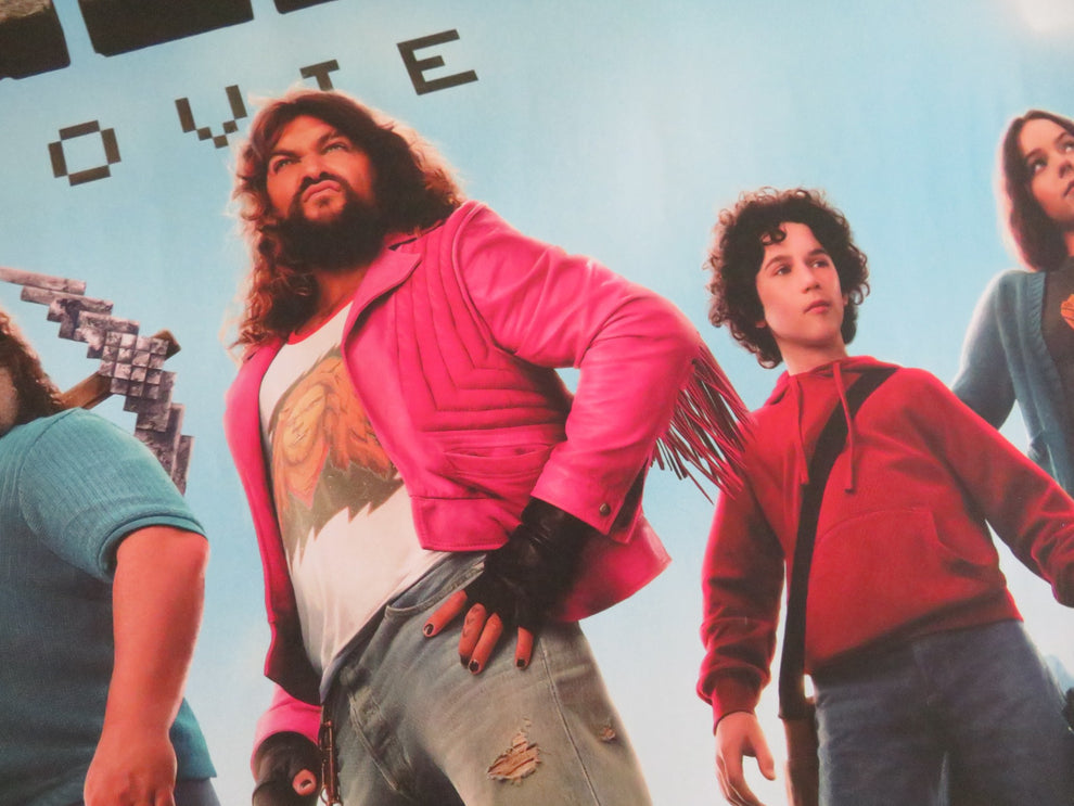 A MINECRAFT MOVIE UK QUAD ROLLED POSTER JACK BLACK JASON MOMOA 2025 ...