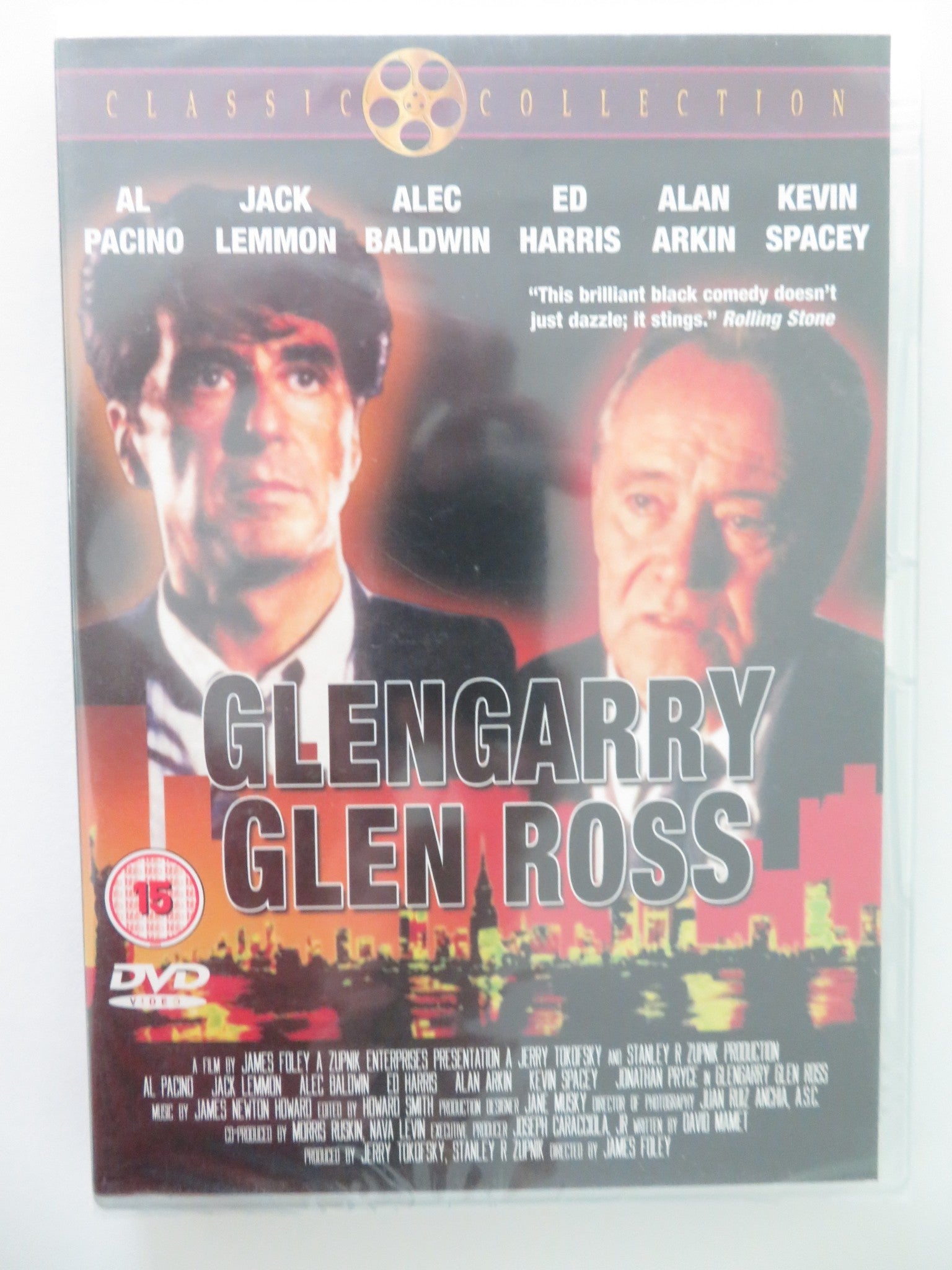 GLENGARRY GLEN ROSS (DVD) AL PACINO JACK LEMMON 1992 REGION 2 ...