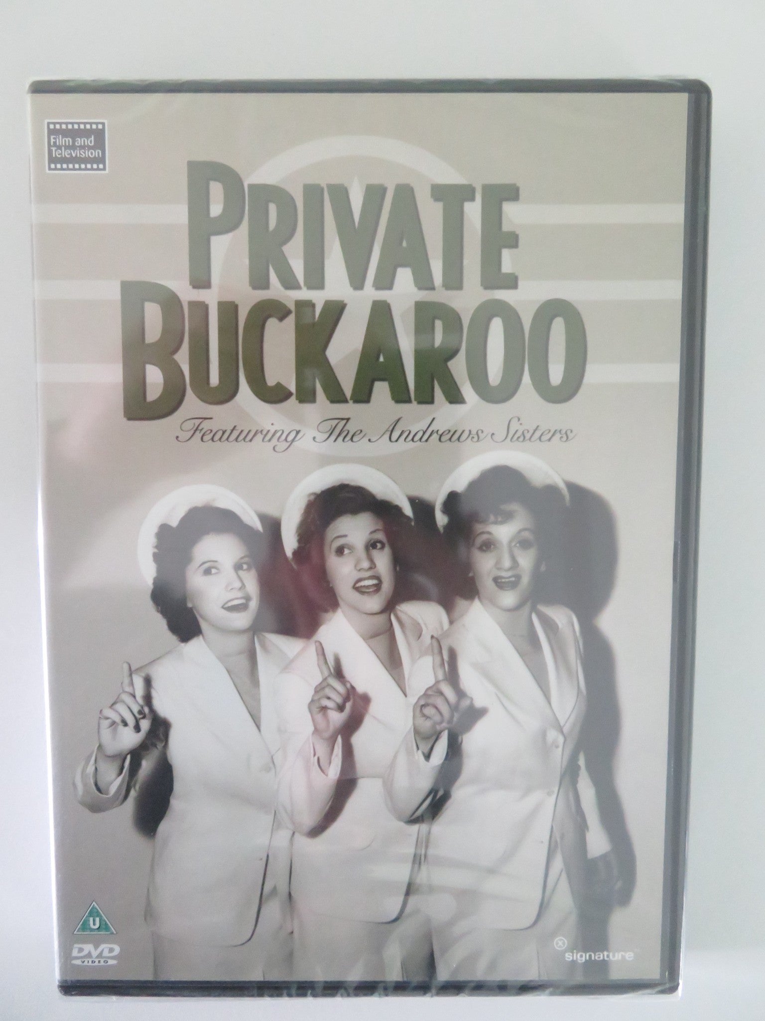 PRIVATE BUCKAROO (DVD) HARRY JAMES PATTY ANDREWS 1942 REGION 0 ...