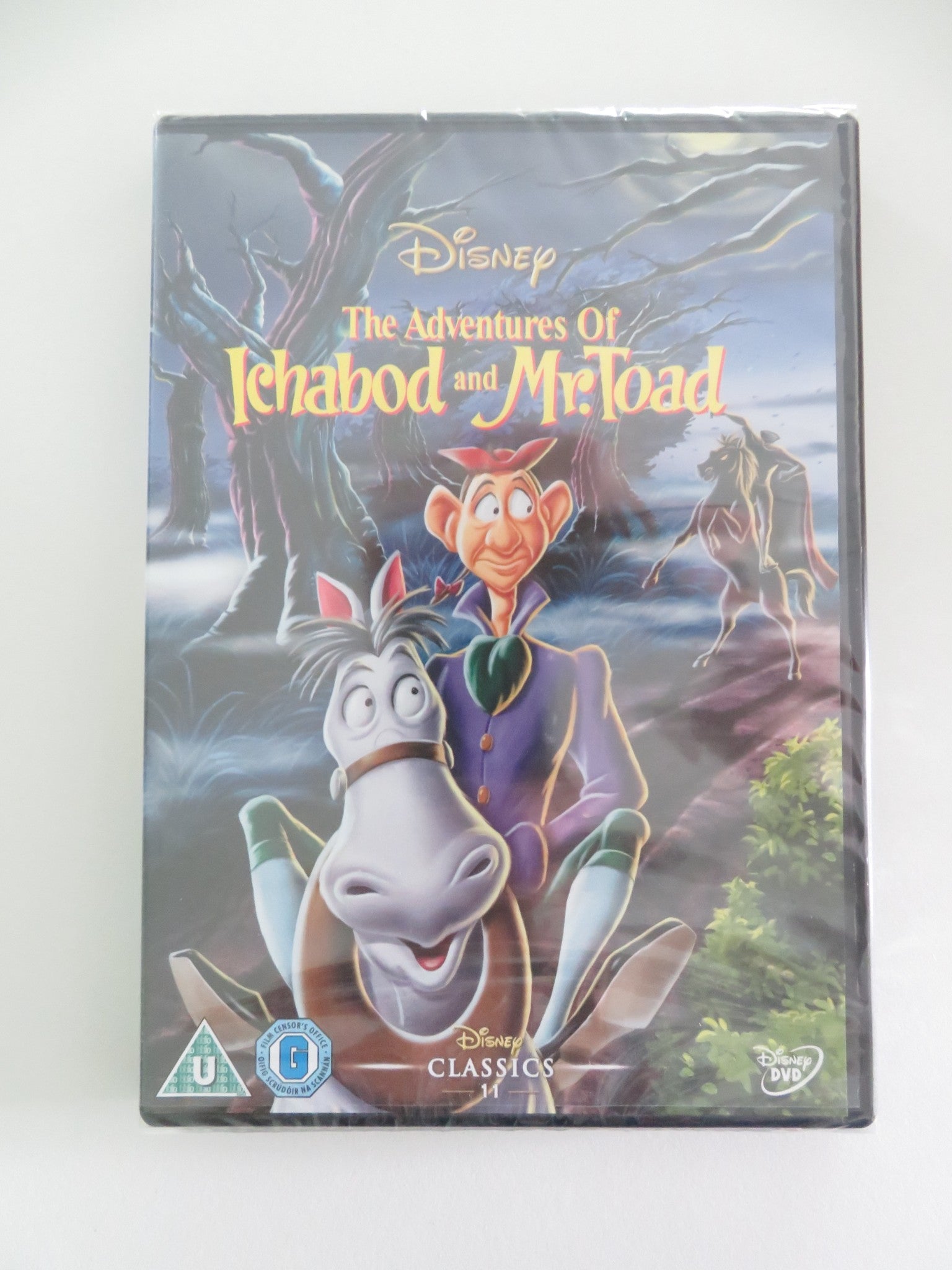 THE ADVENTURES OF ICHABOD AND MR. TOAD (DVD) DISNEY BING CROSBY 1949 R ...