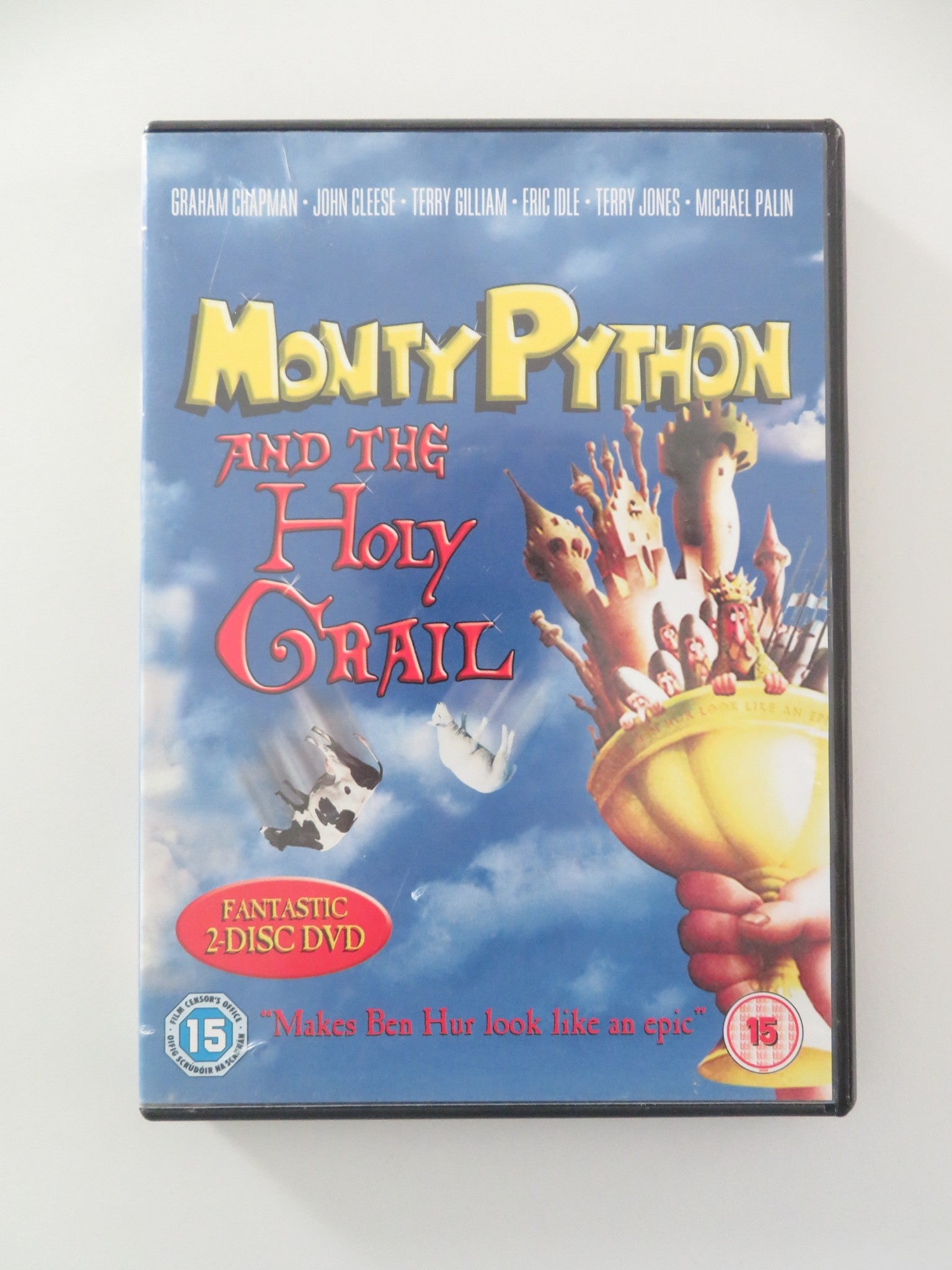 MONTY PYTHON AND THE HOLY GRAIL (DVD) GRAHAM CHAPMAN JOHN CLEESE 1975 ...