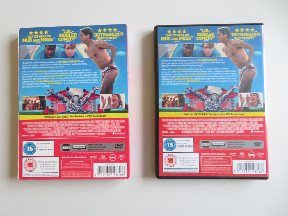 THE FESTIVAL (DVD) JOE THOMAS HANNAH TOINTON 2018 REGION 2 – Rendezvous ...