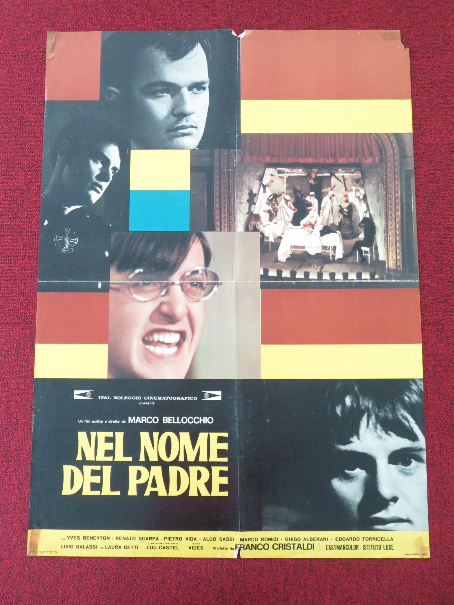 IN THE NAME OF THE FATHER ITALIAN FOTOBUSTA POSTER YVES BENEYTON SCARP ...