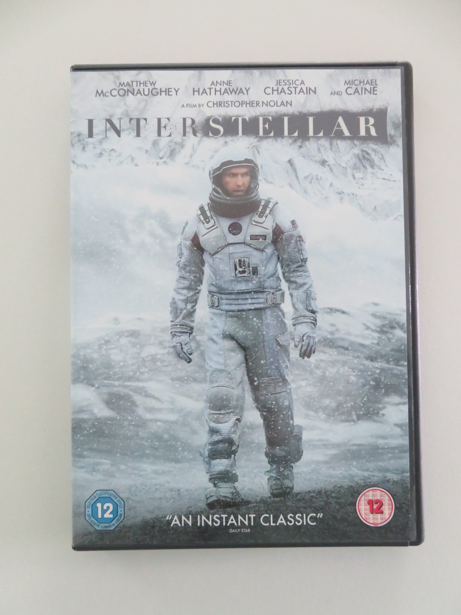 INTERSTELLAR - B (DVD) MATTHEW MCCONAUGHEY ANNE HATHAWAY 2014 REGION 2 ...