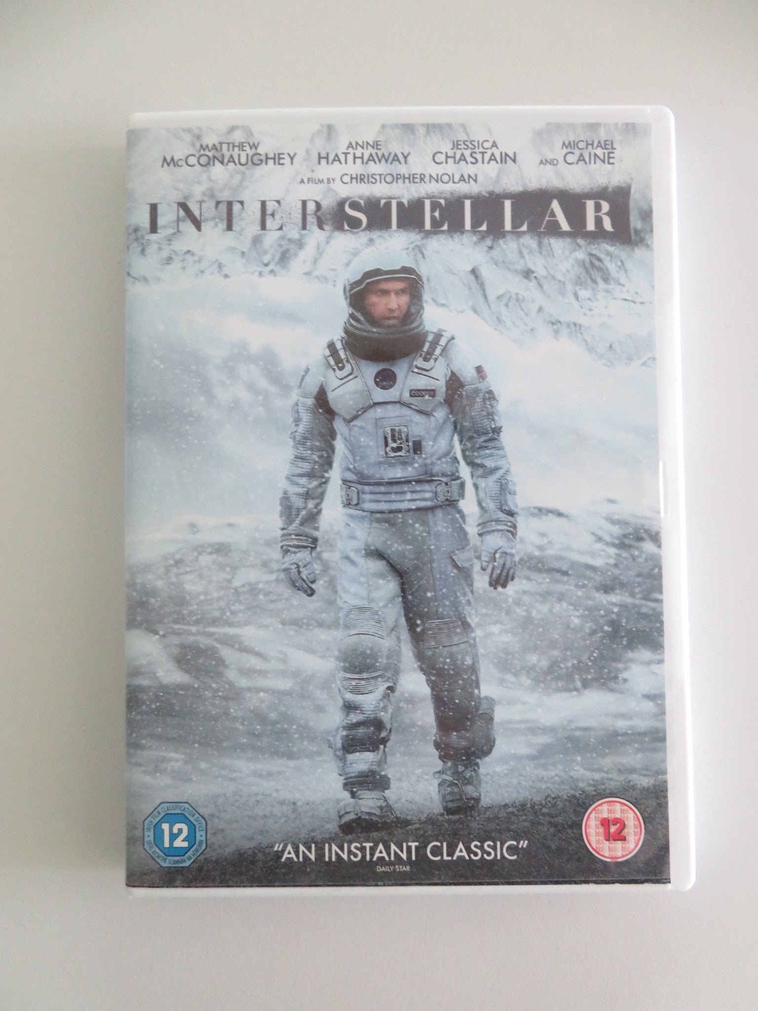 INTERSTELLAR (DVD) MATTHEW MCCONAUGHEY ANNE HATHAWAY 2014 REGION 2 ...