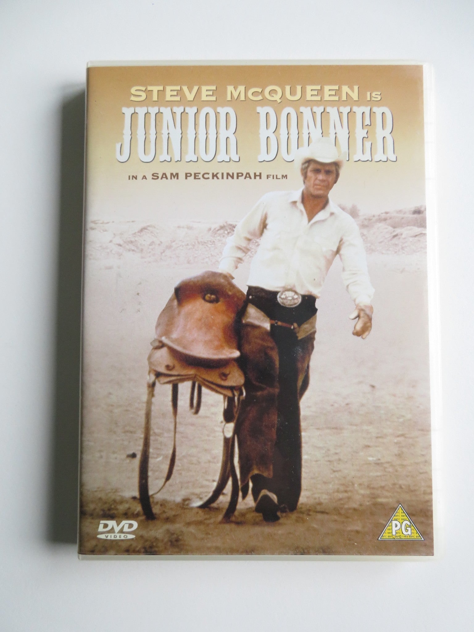 JUNIOR BONNER (DVD) STEVE MCQUEEN ROBERT PRESTON 1972 REGION 2 ...