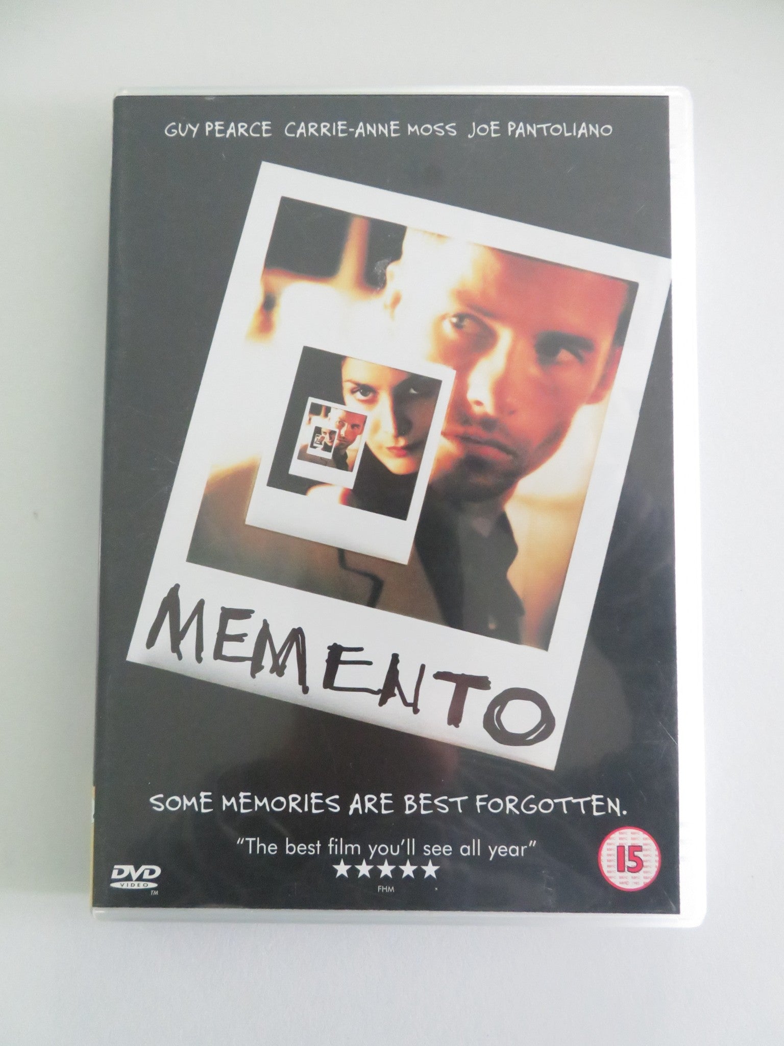 MEMENTO - B (DVD) GUY PEARCE CARRIE-ANNE MOSS 2000 REGION 2 ...