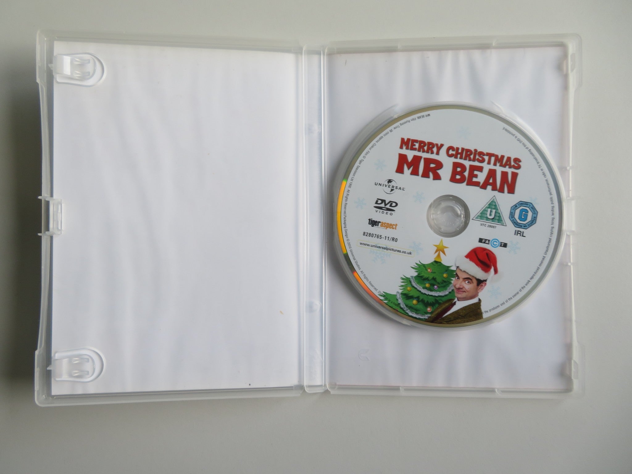 MERRY CHRISTMAS MR BEAN (DVD) ROWAN ATKINSON MATILDA ZIEGLER 1992 REGI ...