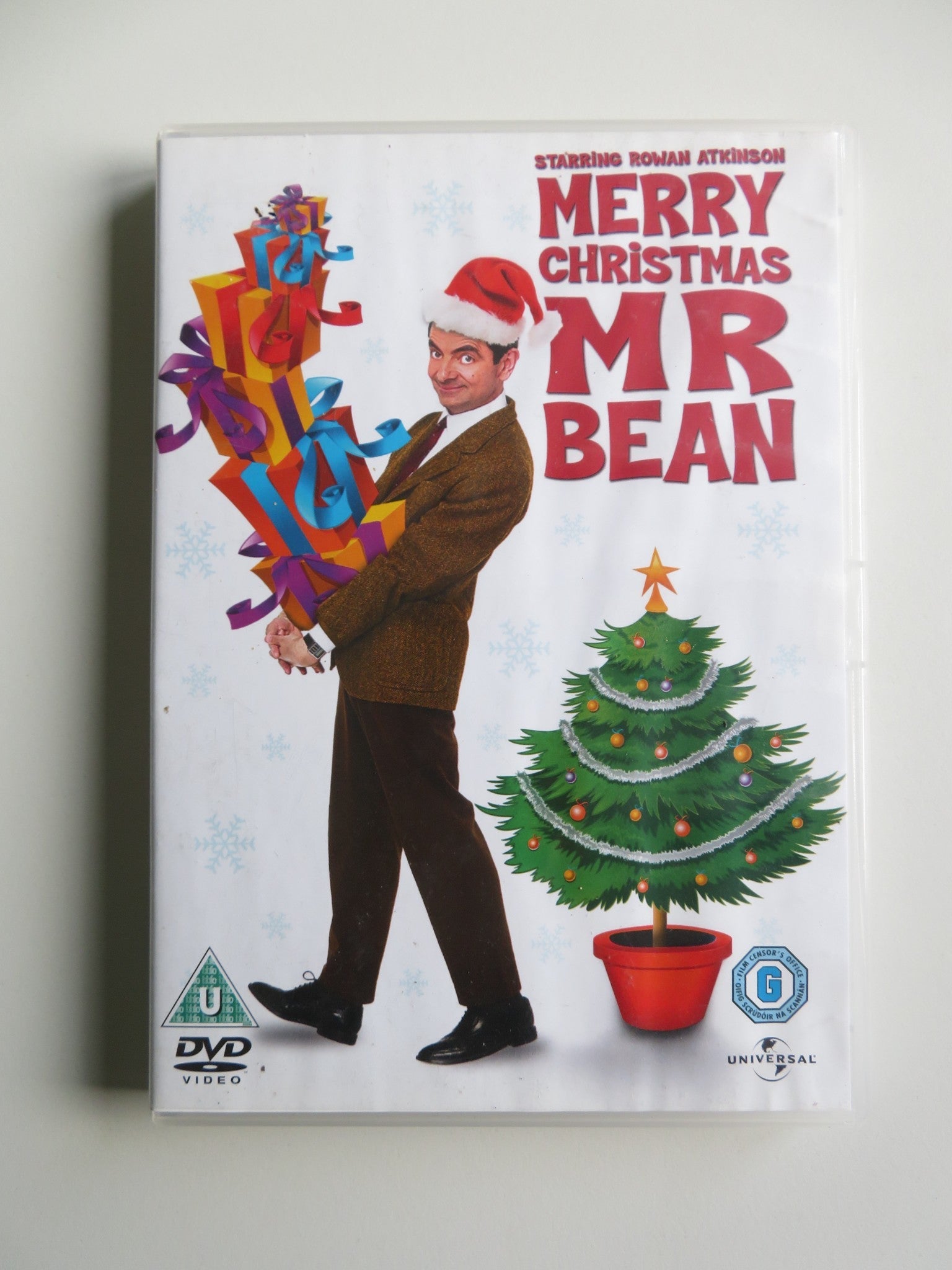 MERRY CHRISTMAS MR BEAN (DVD) ROWAN ATKINSON MATILDA ZIEGLER 1992 REGI ...