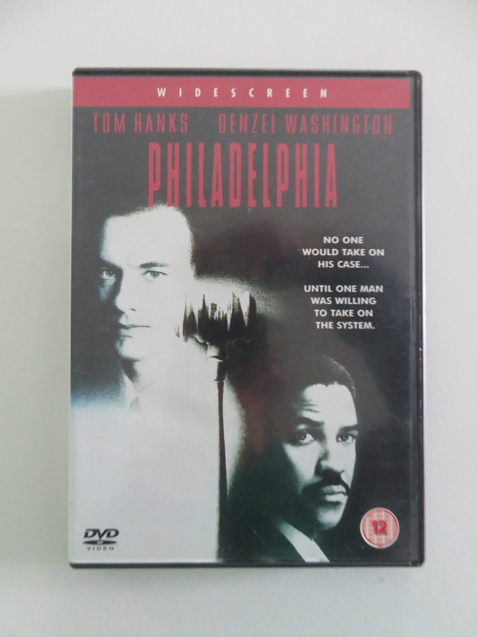 PHILADELPHIA (DVD) TOM HANKS DENZEL WASHINGTON 1993 REGION 2 ...