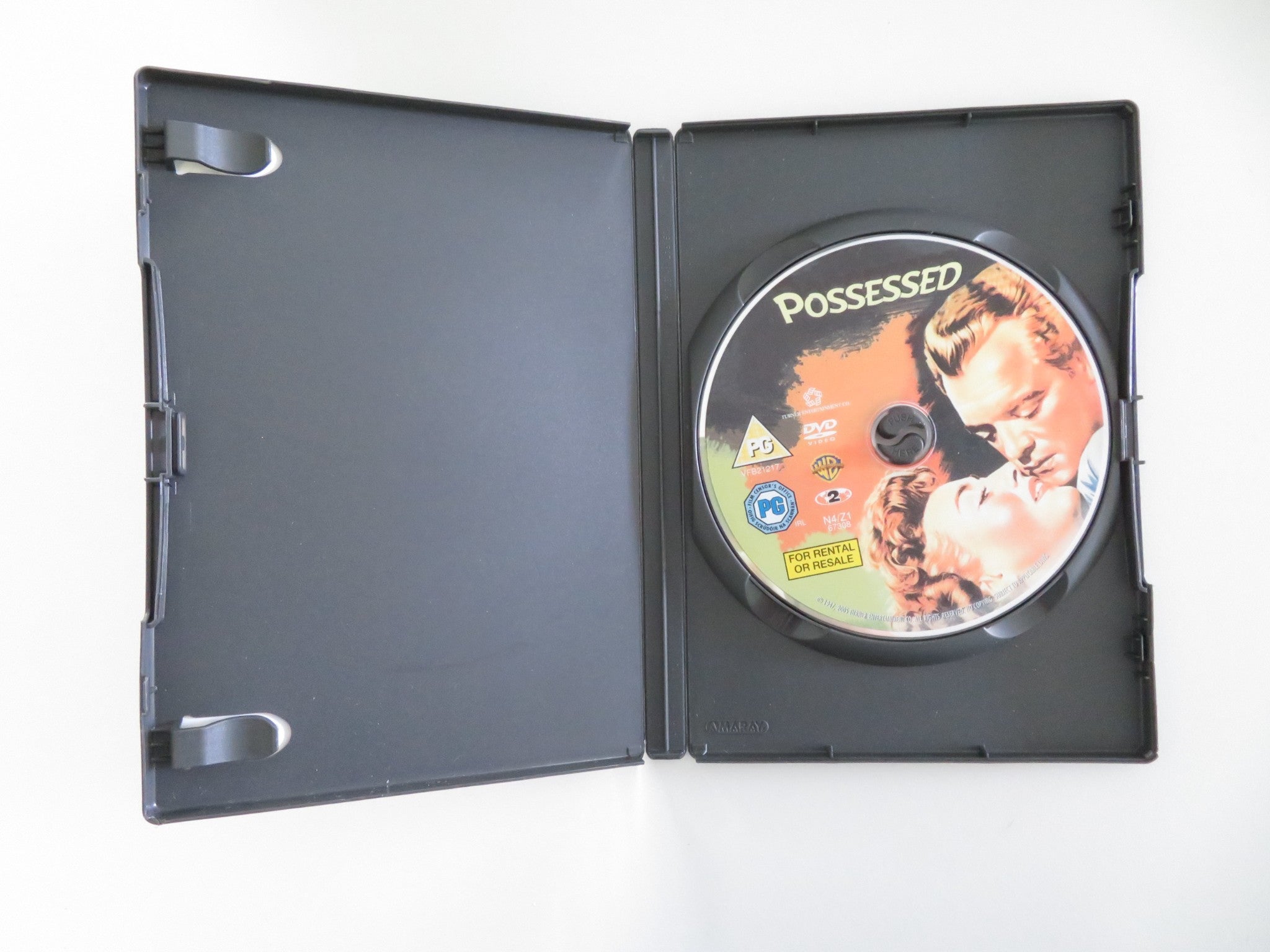 POSSESSED (DVD) JOAN CRAWFORD VAN HEFLIN 1947 REGION 2 – Rendezvous Cinema