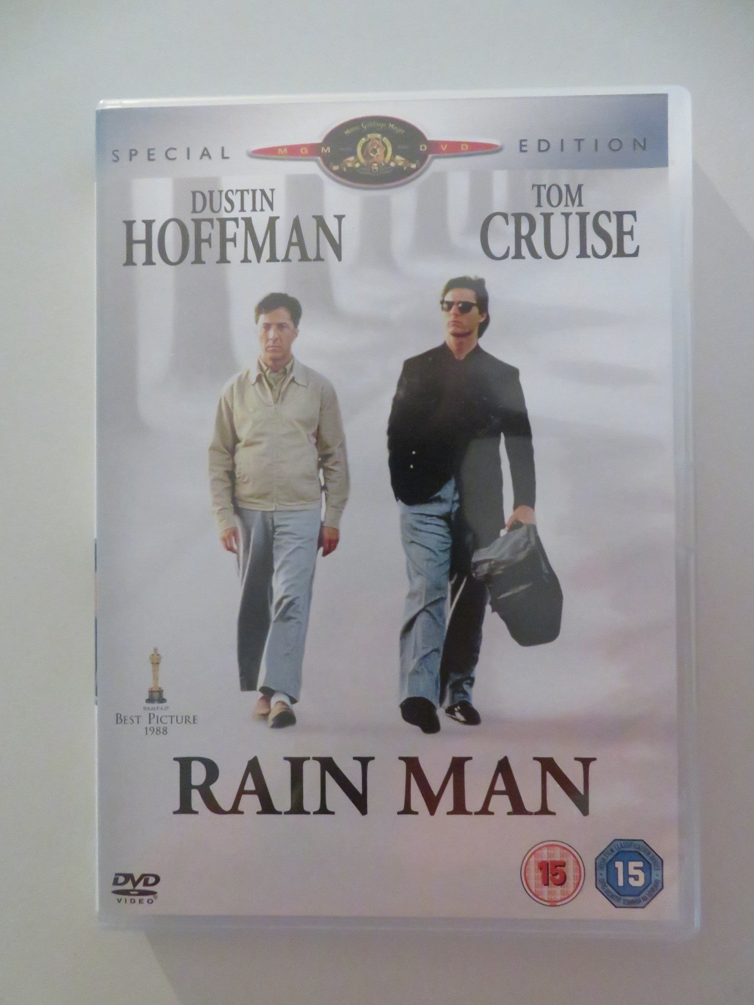 RAIN MAN - SPECIAL EDITION (DVD) TOM CRUISE DUSTIN HOFFMAN 1988 REGION ...