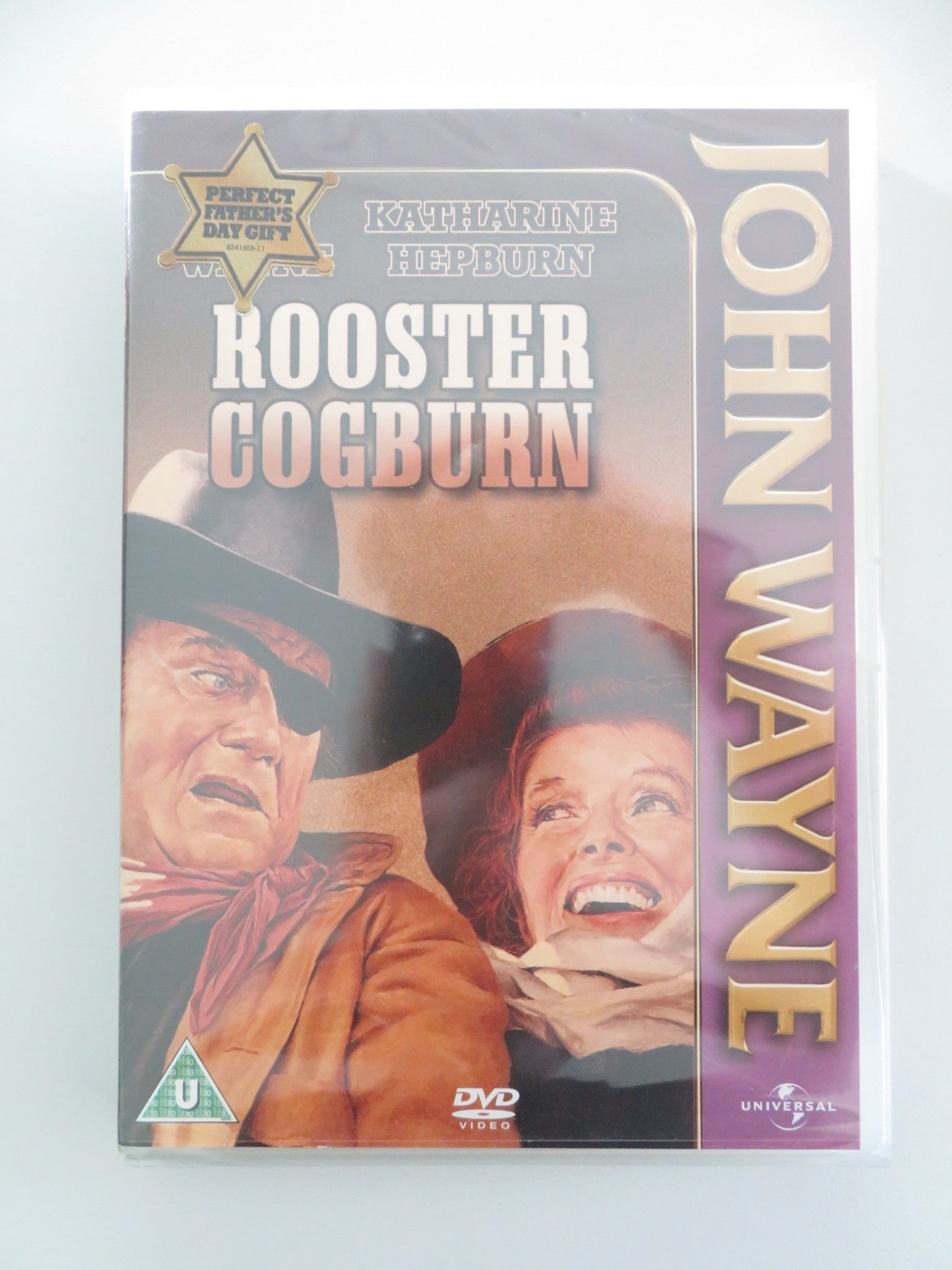 ROOSTER COGBURN (DVD) JOHN WAYNE KATHARINE HEPBURN 1975 REGION 2,4,5 ...