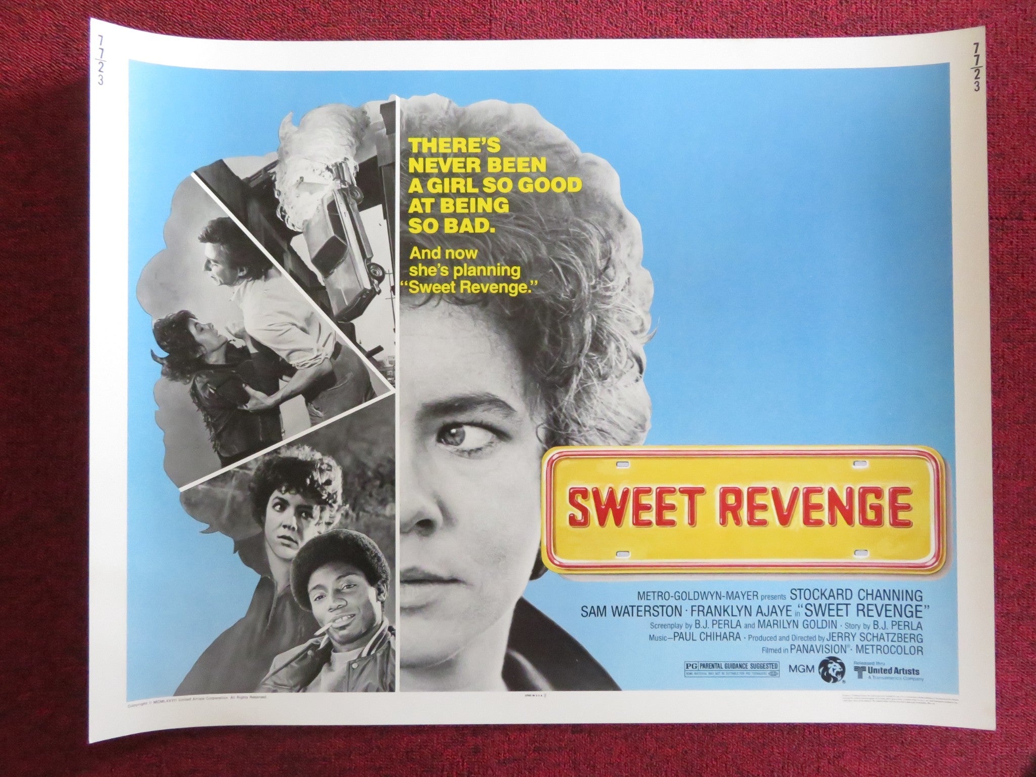 SWEET REVENGE US HALF SHEET (22"x 28") POSTER STOCKARD CHANNING ...