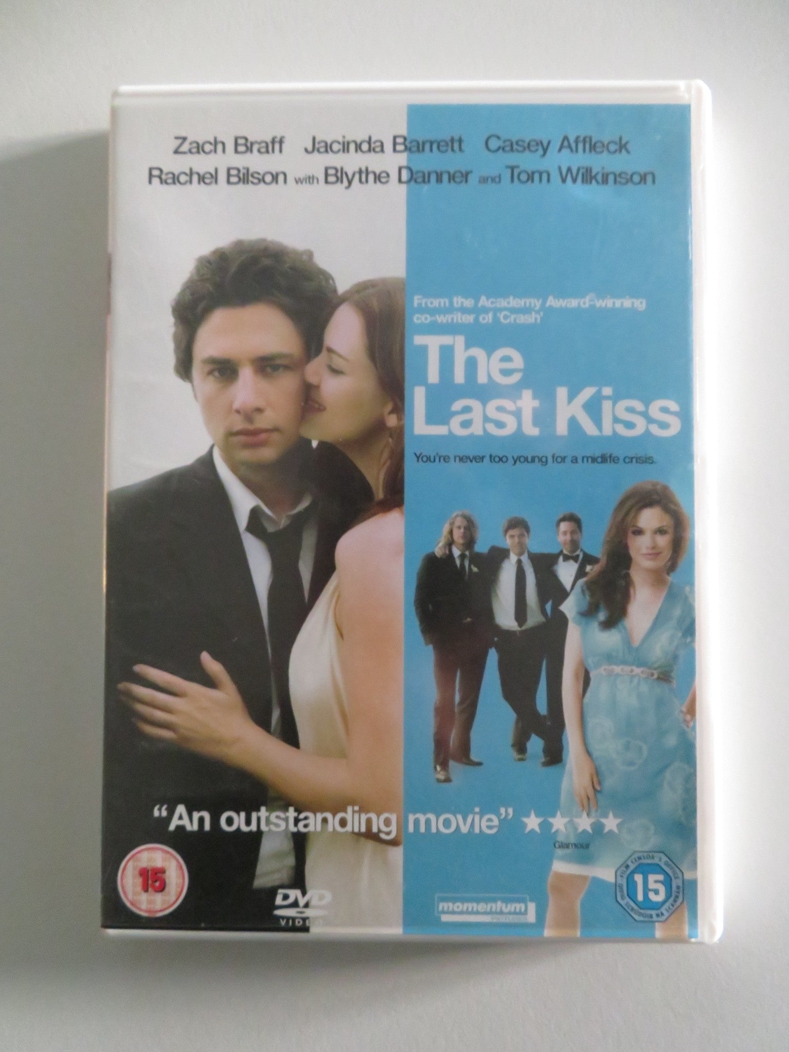 THE LAST KISS (DVD) ZACH BRAFF JACINDA BARRETT CASEY AFFLECK 2006 REGI ...