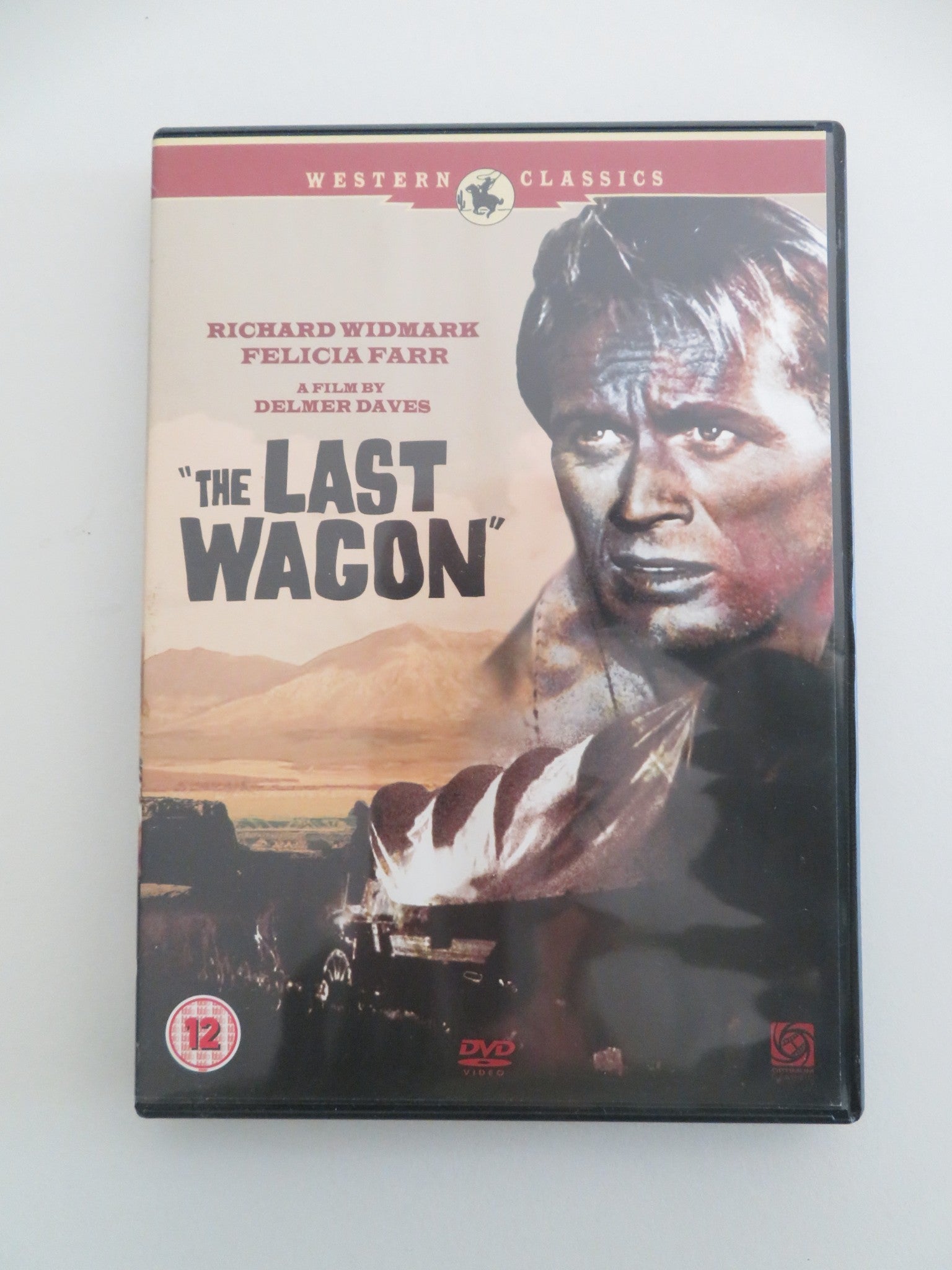 THE LAST WAGON (DVD) RICHARD WIDMARK FELICIA FARR 1956 REGION 2 ...