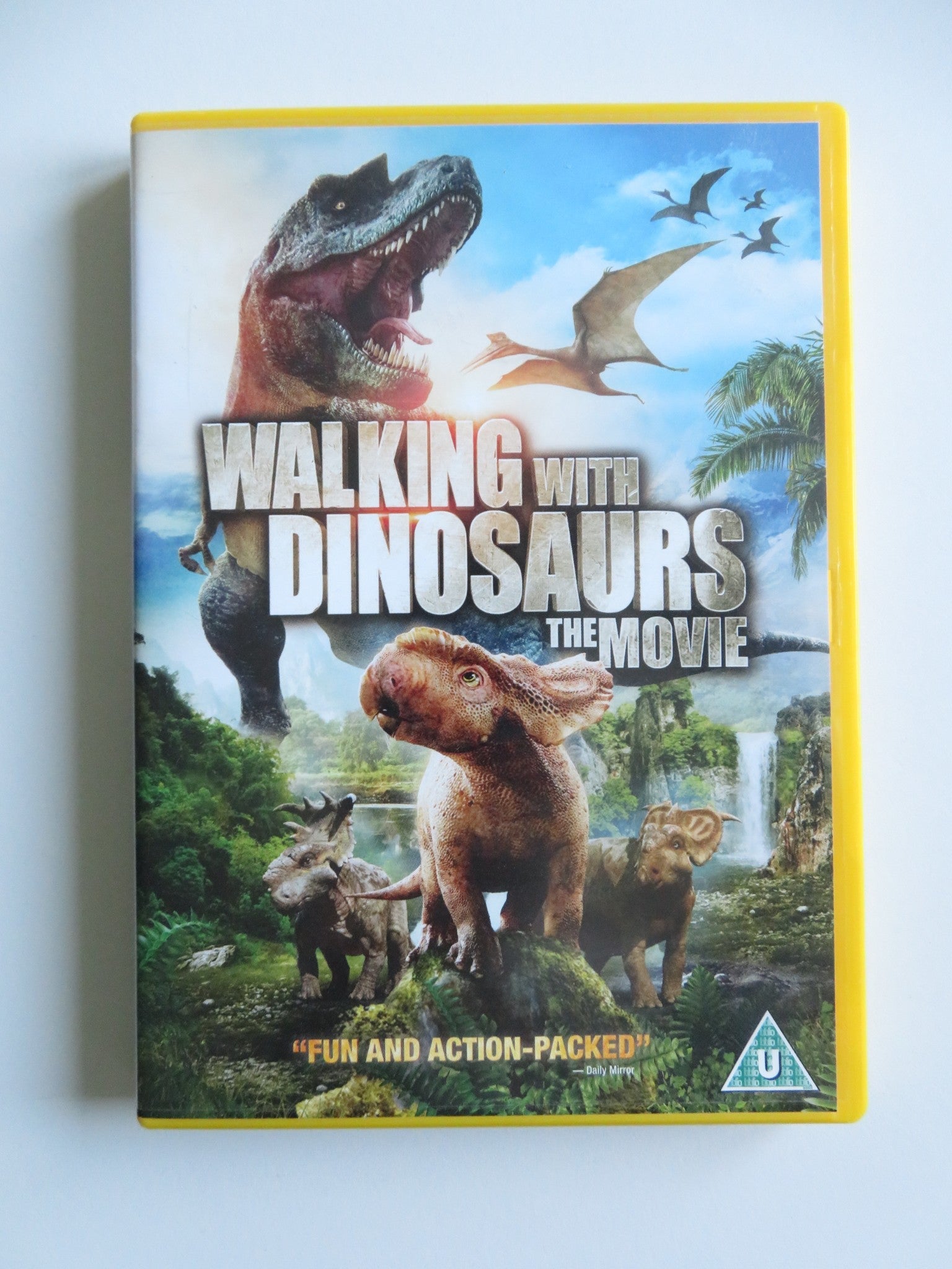 WALKING WITH DINOSAURS THE MOVIE (DVD) KARL URBAN JUSTIN LONG 2013 REG ...