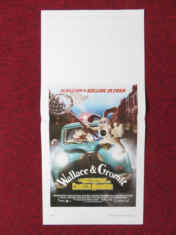 WALLACE & GROMIT: THE CURSE OF THE WERE-RABBIT ITALIAN LOCANDINA POSTE ...