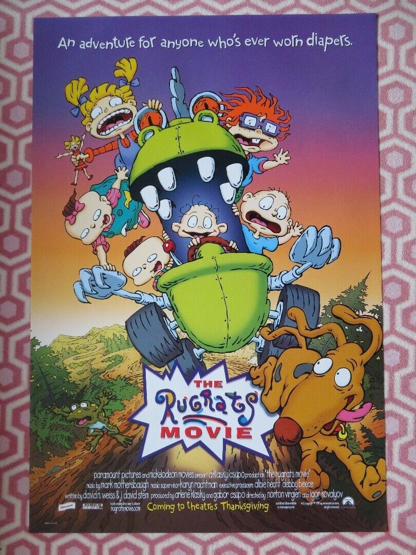Nickelodeon Movies Rugrats 1999 * Movie Playbill "Rugrats Il Film