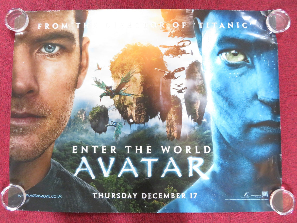 AVATAR UK QUAD ROLLED POSTER – Rendezvous Cinema