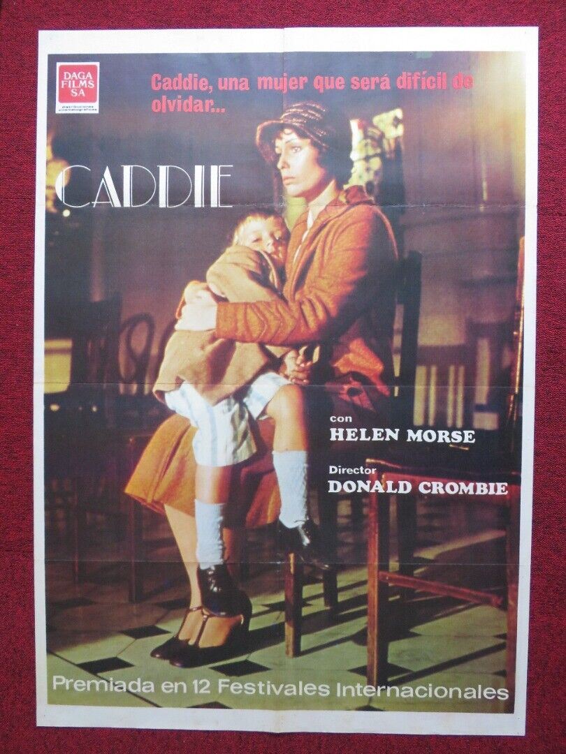 CADDIE SPANISH ROLLED POSTER HELEN MORSE TAKIS EMMANUEL 1976 ...