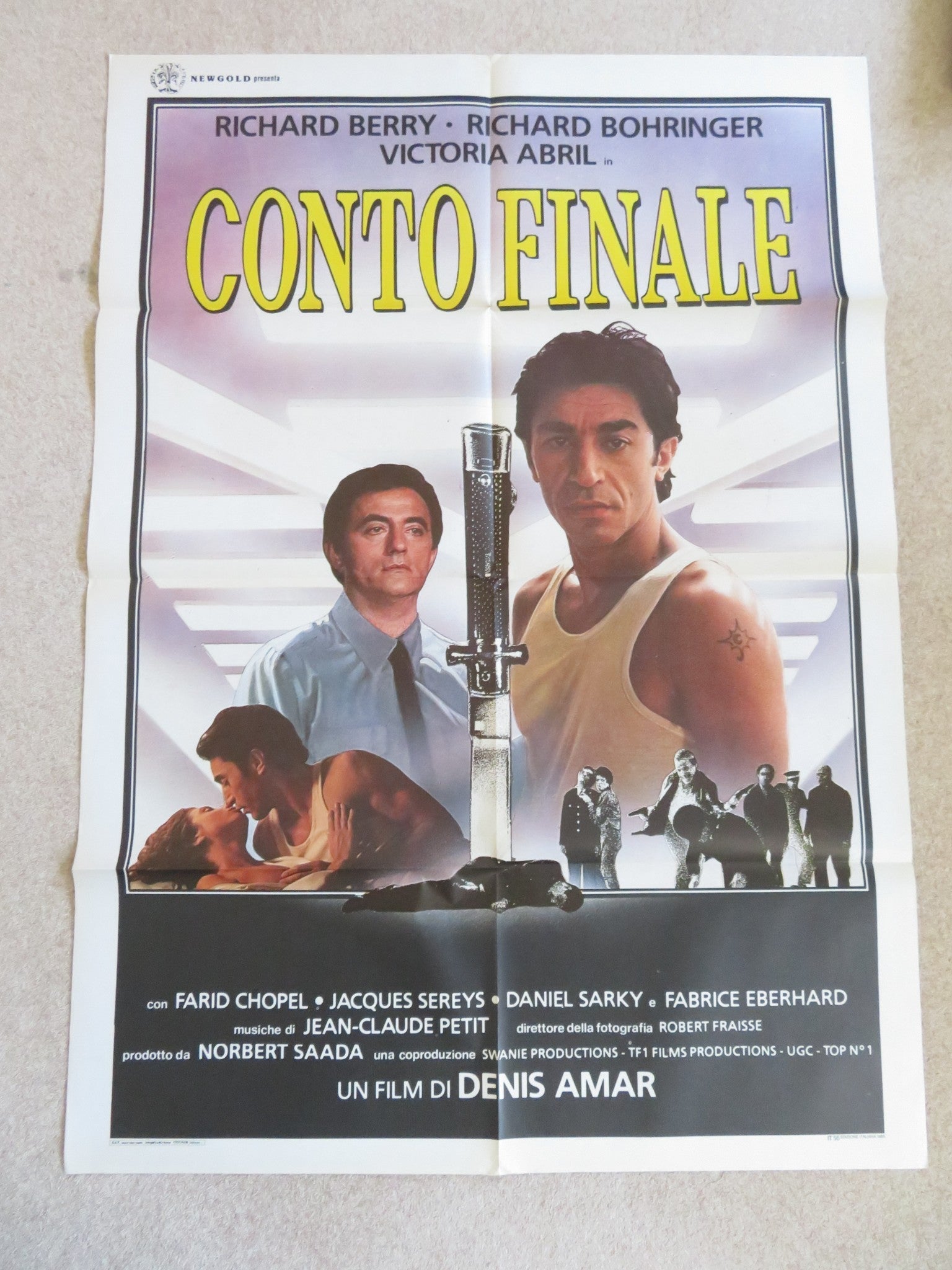 CONTO FINALE ITALIAN 2 FOGLIO POSTER RICHARD BERRY RICHARD BOHRINGER 1 ...