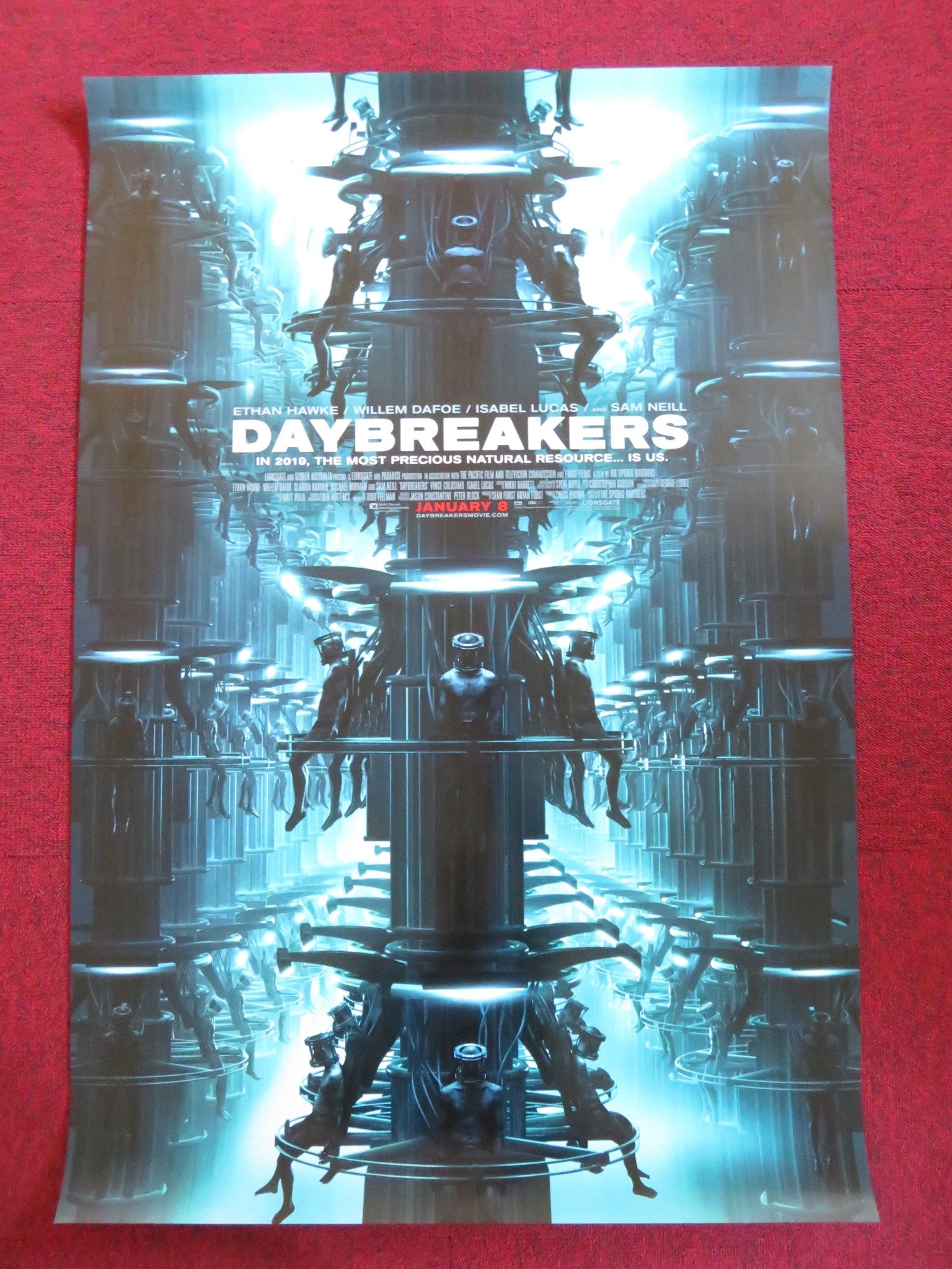 DAYBREAKERS- b US ONE SHEET ROLLED POSTER ETHAN HAWKE WILLEM DAFOE 200 ...