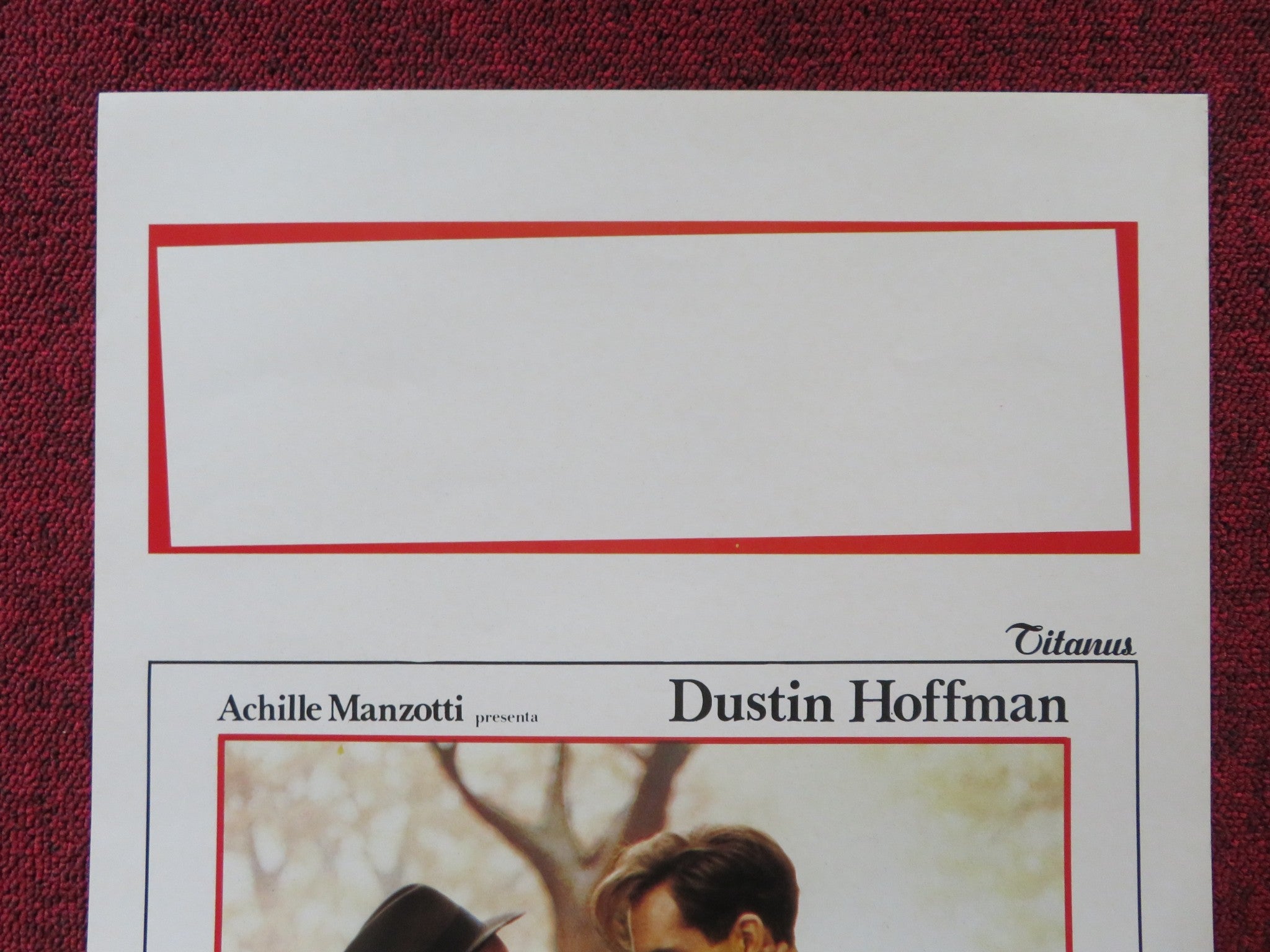 DEATH OF A SALESMAN ITALIAN LOCANDINA POSTER DUSTIN HOFFMAN JOHN MALKO ...