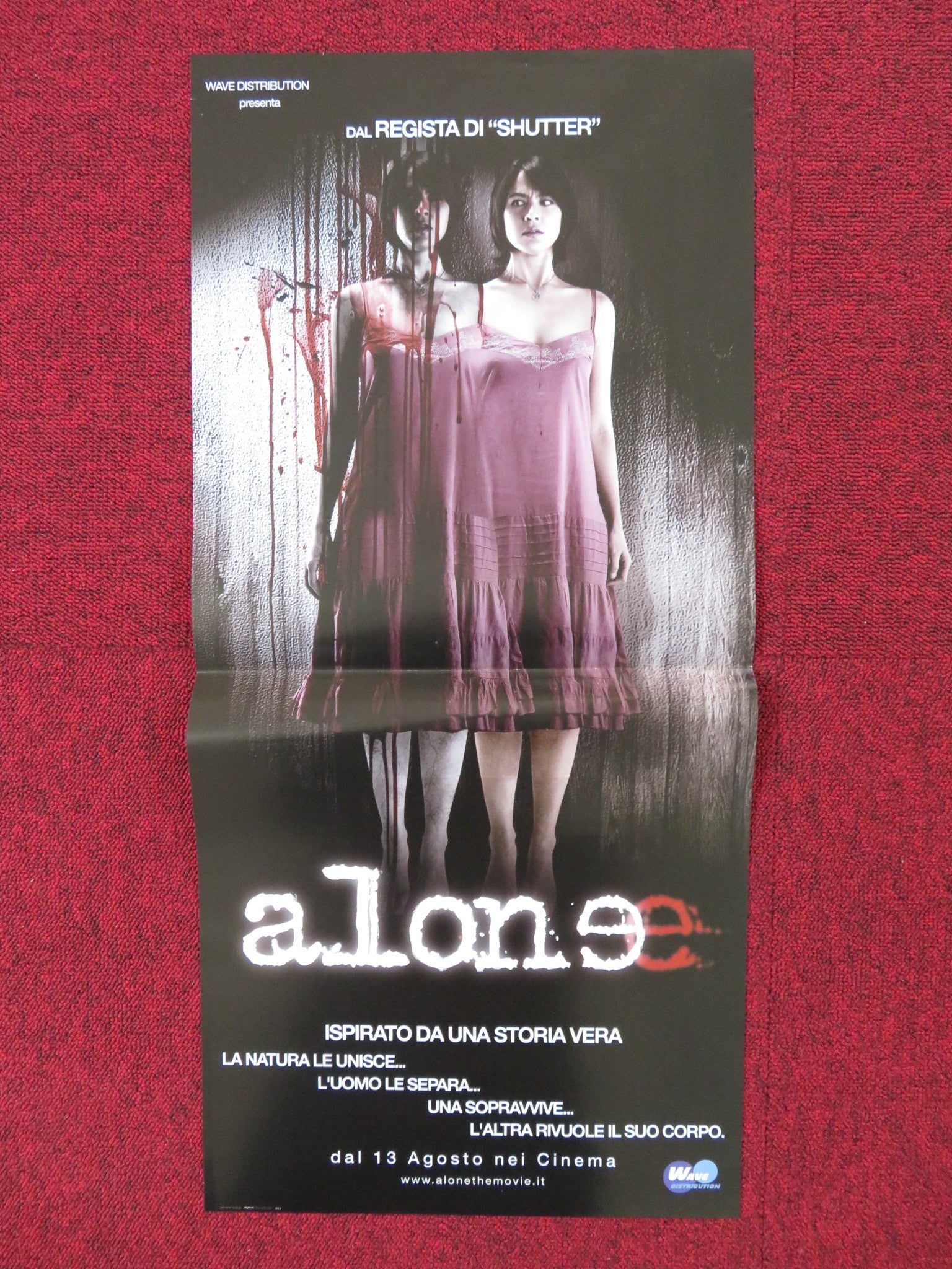 ALONE ITALIAN LOCANDINA POSTER MARSHA WATTANAPANICH VITTAYA WASUKRAIPA ...