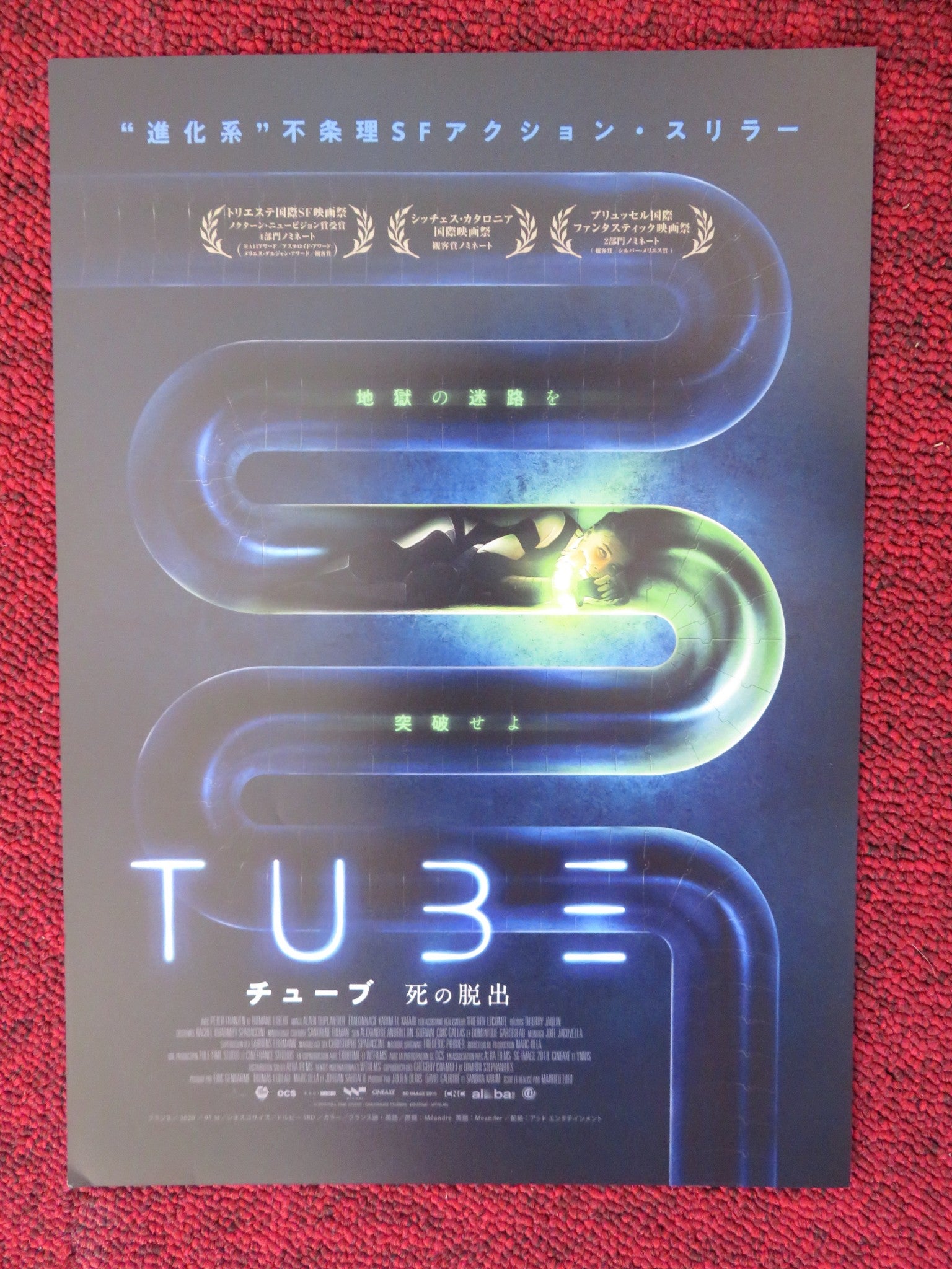 MEANDER JAPANESE CHIRASHI (B5) POSTER GAIA WEISS PETER FRANZEN 2020 ...