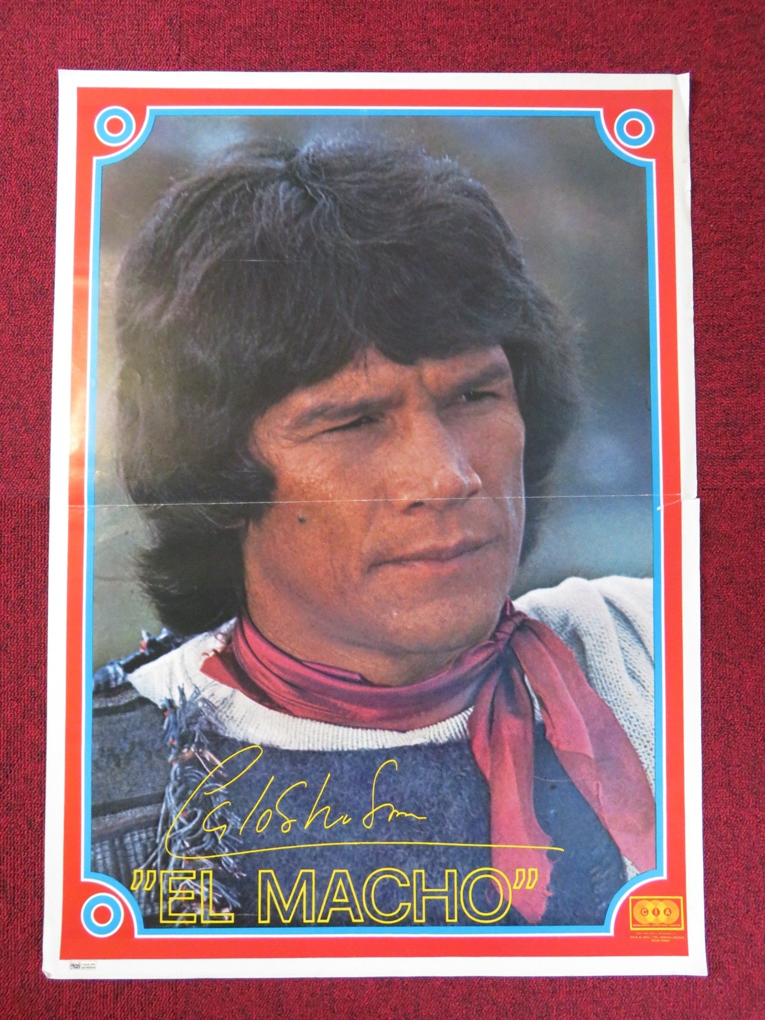 MACHO KILLERS ITALIAN FOTOBUSTA POSTER CARLOS MONZON MALISA LONGO 1977 ...