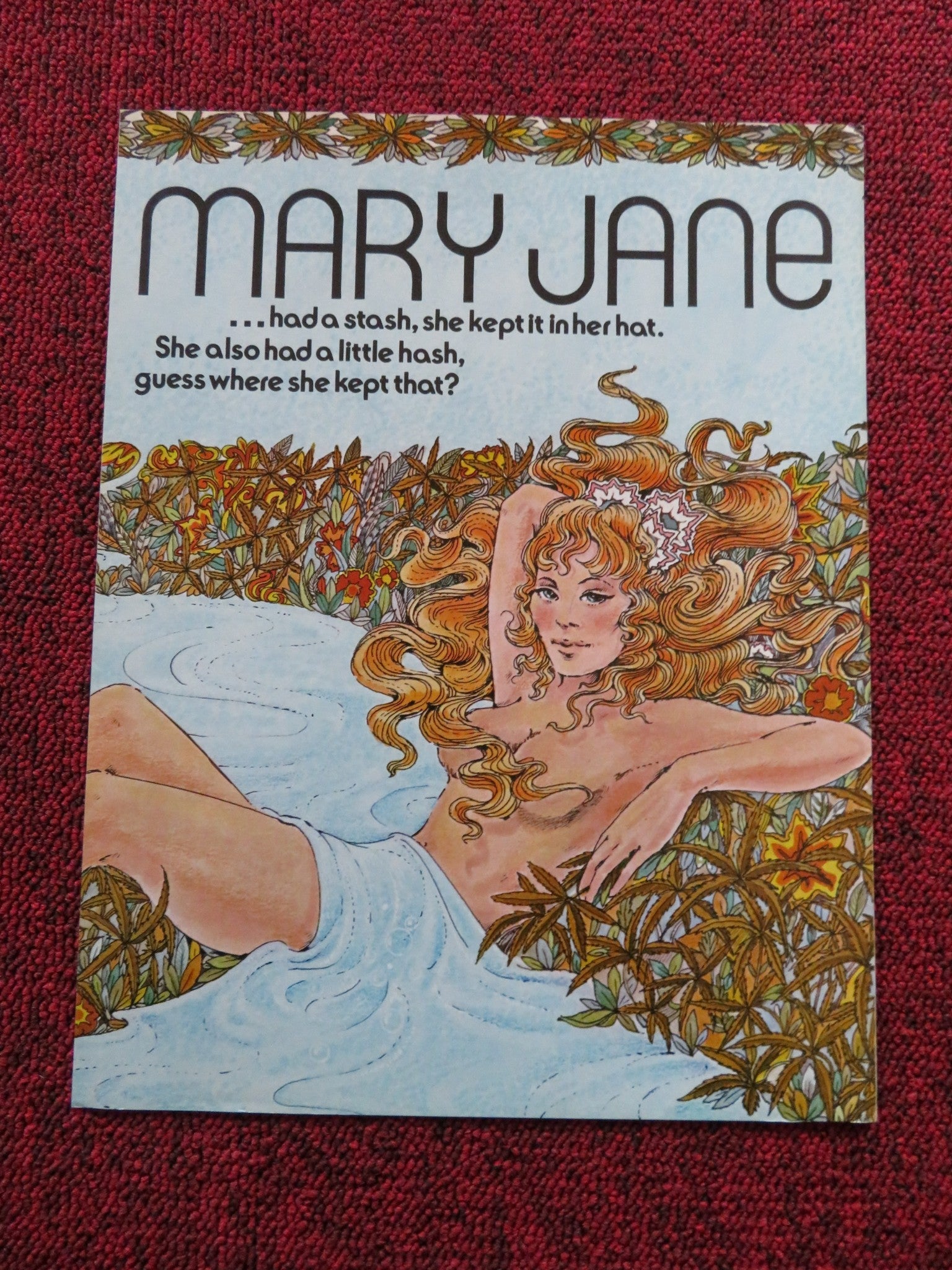 MARY JANE - UNCUT US PRESSBOOK MARC BROCK JACK COLT 1972 – Rendezvous ...