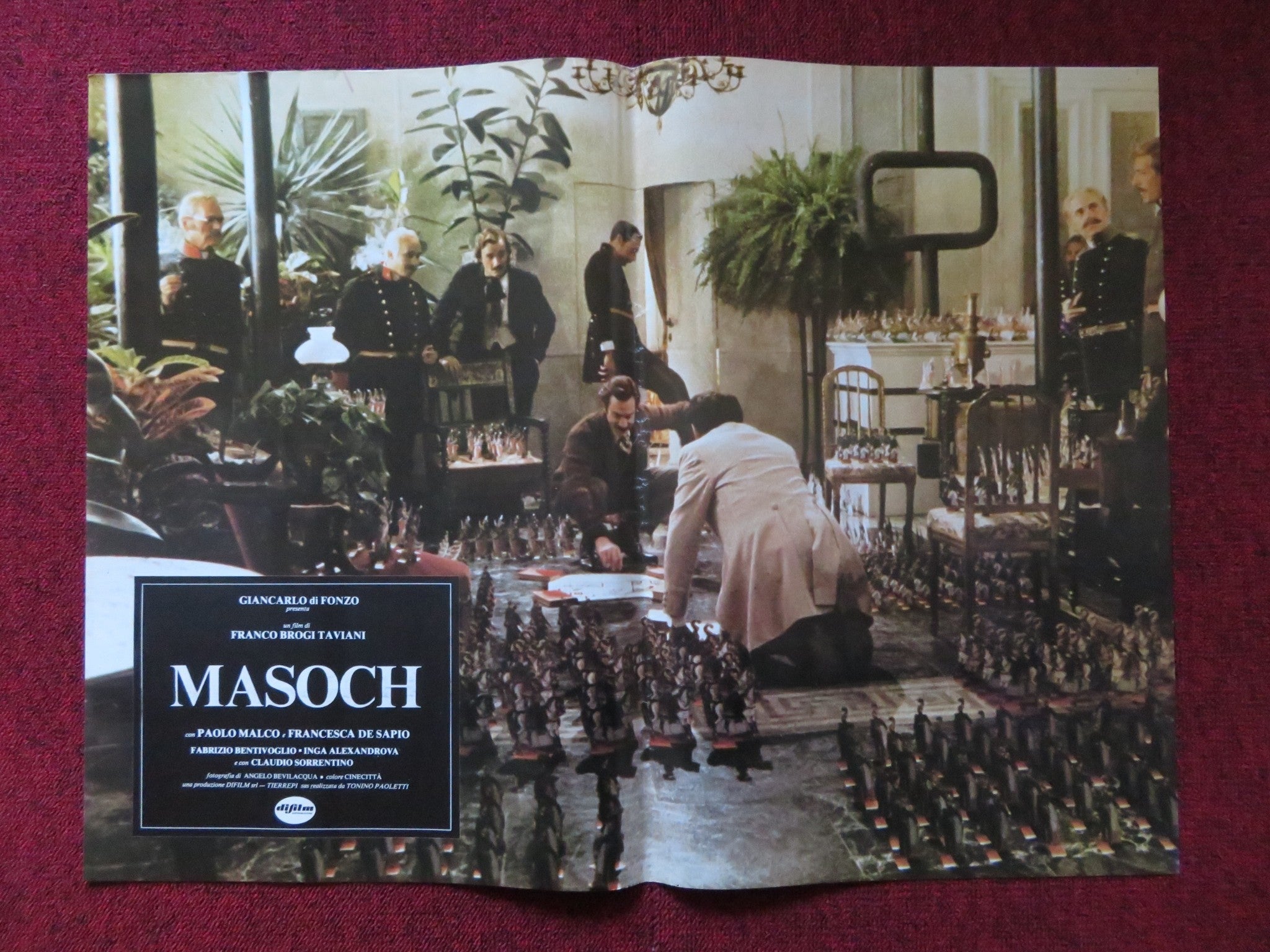MASOCH - B ITALIAN FOTOBUSTA POSTER PAOLO MALCO FRANCESCA DE SAPIO 1980 ...