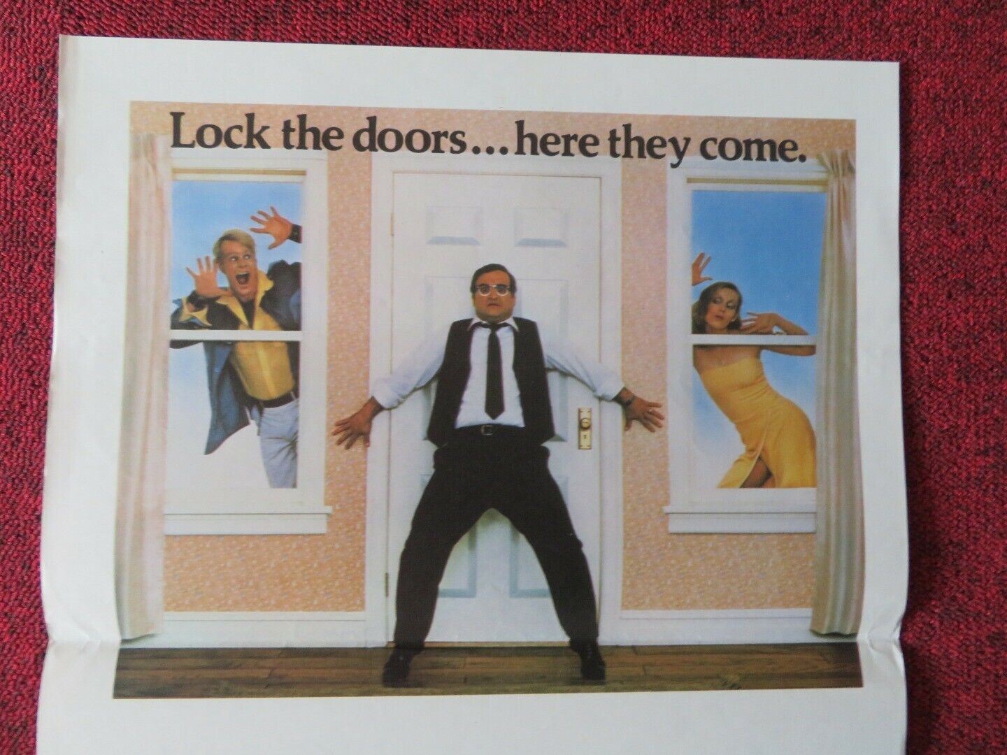 NEIGHBOURS FOLDED AUSTRALIAN DAYBILL POSTER JOHN BELUSHI DAN AYKROYD ...