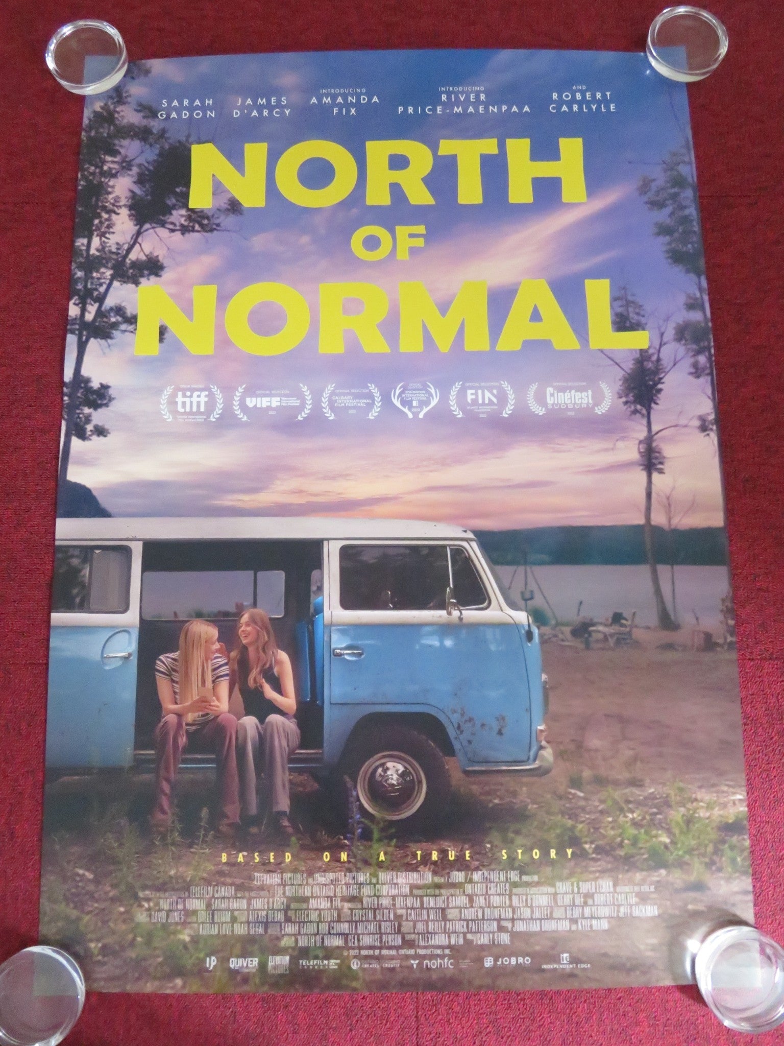 NORTH OF NORMAL US ONE SHEET ROLLED POSTER JAMES D'ARCY SARAH GADON 20 ...